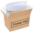 KOK-Chill Insulated Shipping Boxes with Aluminum Foil Liner, 10Pcs ...