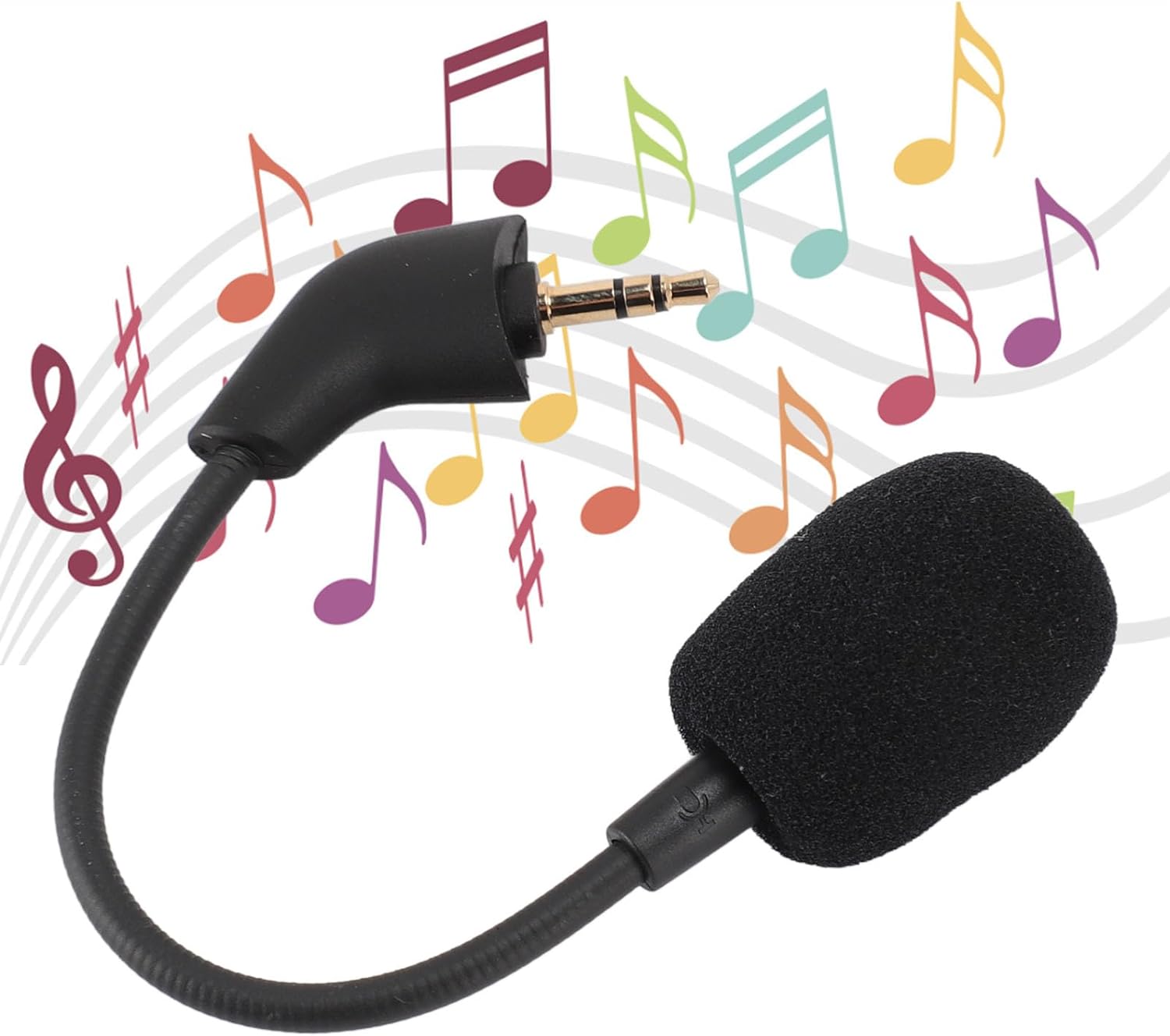 KOK-Game Mic Replacement for HyperX Cloud Wired Headset, 3.5mm Plug ...