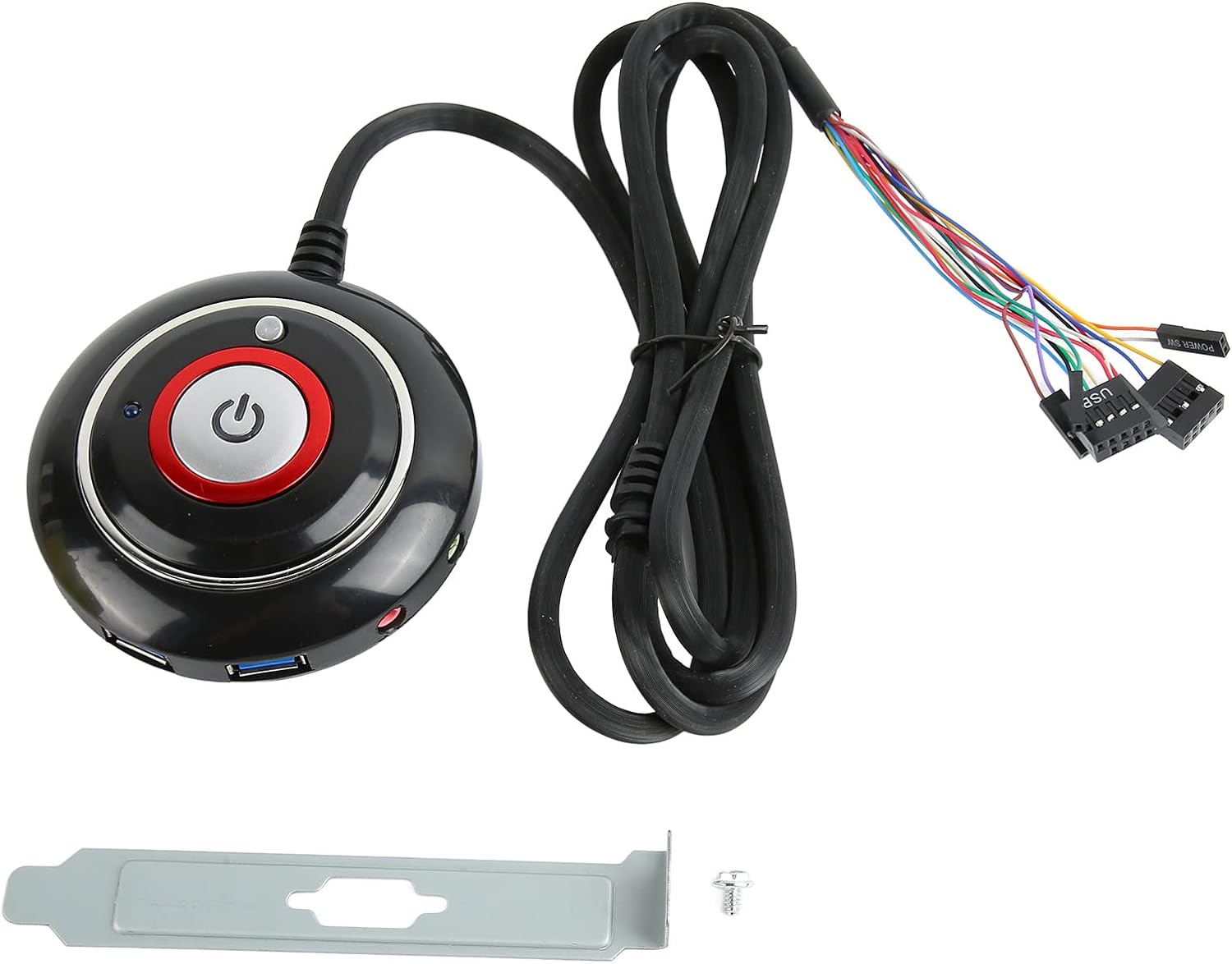 KOK-PC Power Button, Switch Host Metal Button, Strong ABS Light Weight ...