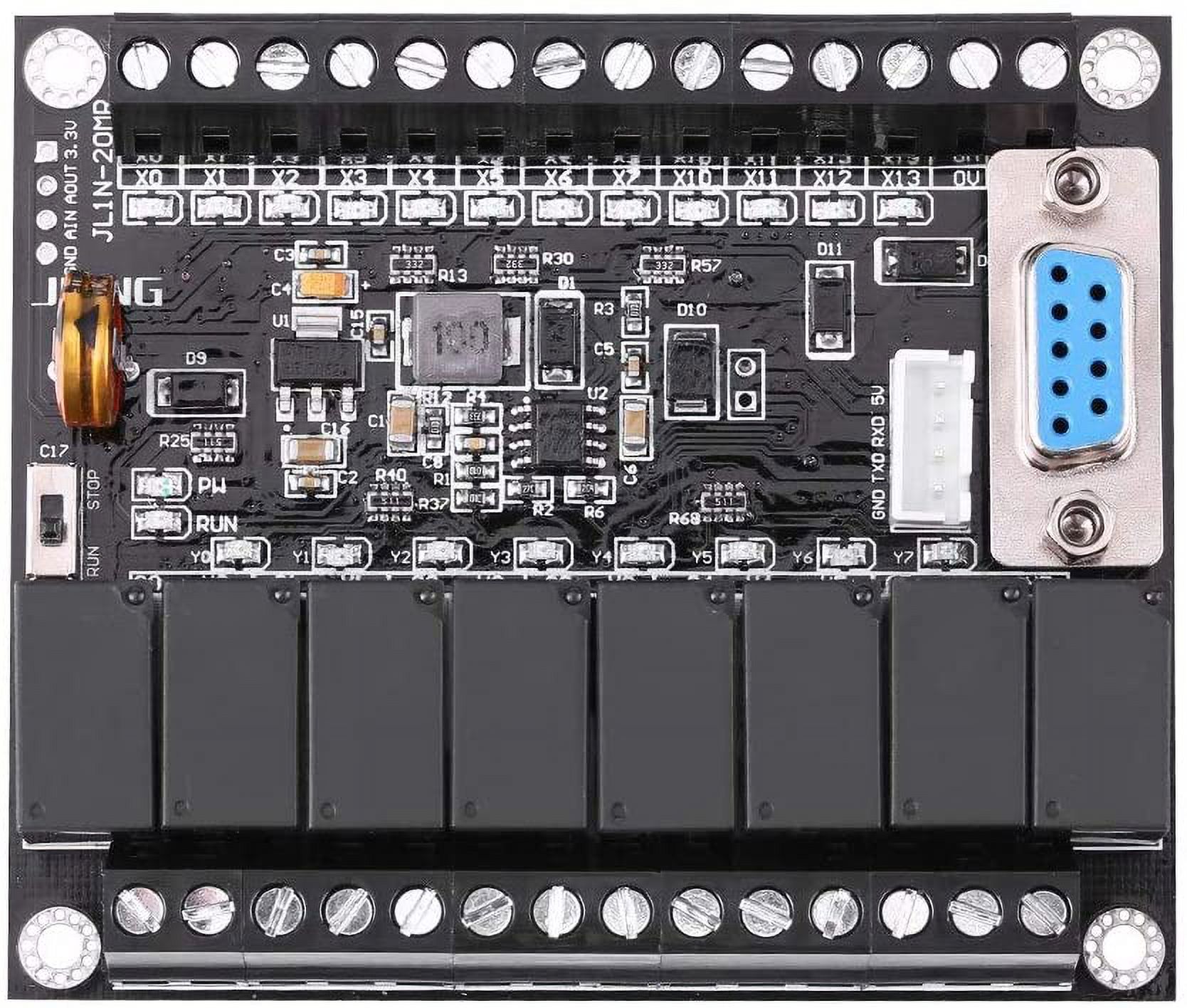 KOK-PLC Controller, Programmable Logic Controller PLC Regulator DC 24V ...