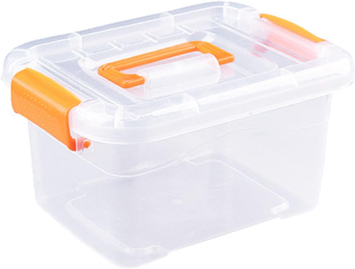 KOK-Plastic Storage Bin, Heavy Duty Clear Storage Containers with Lid ...