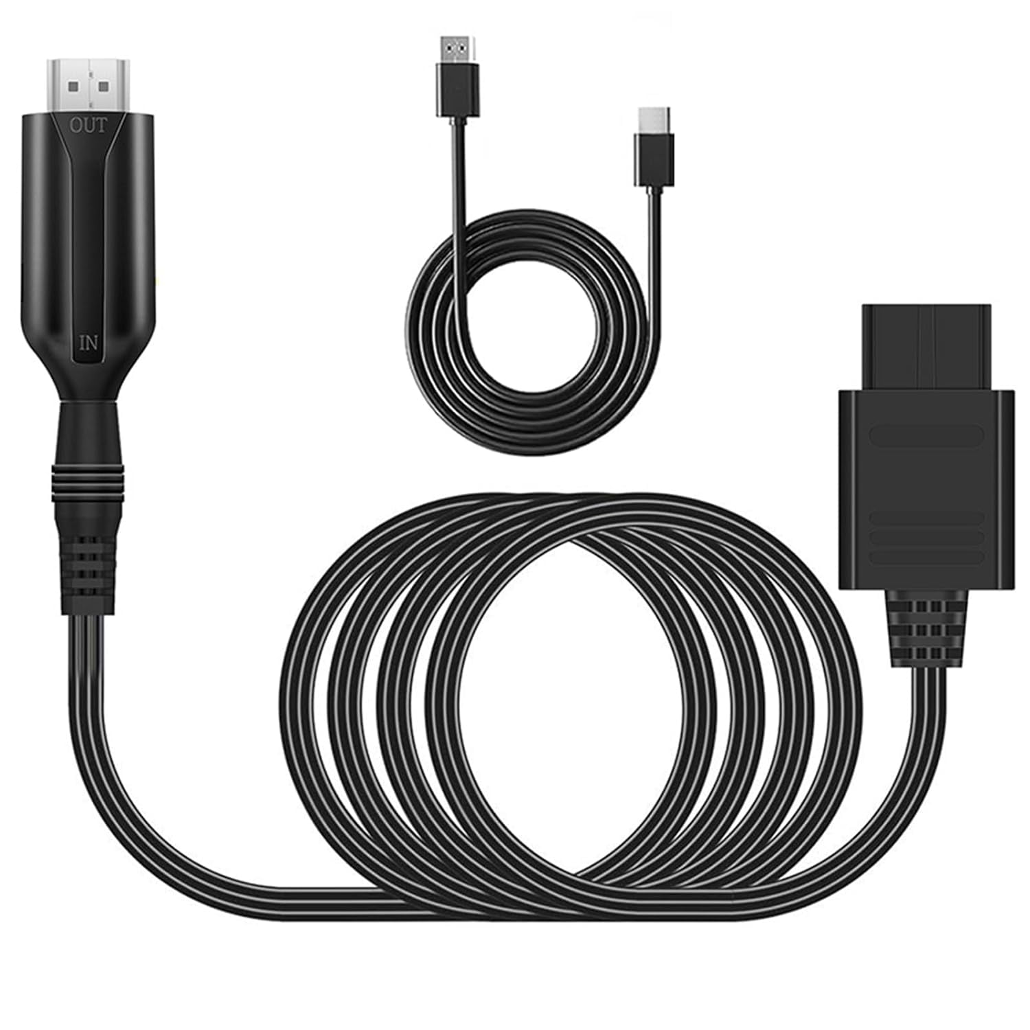 KOK-Plug and Play for NGC/for SNES/for N64 to HDMI Converter Cable for ...