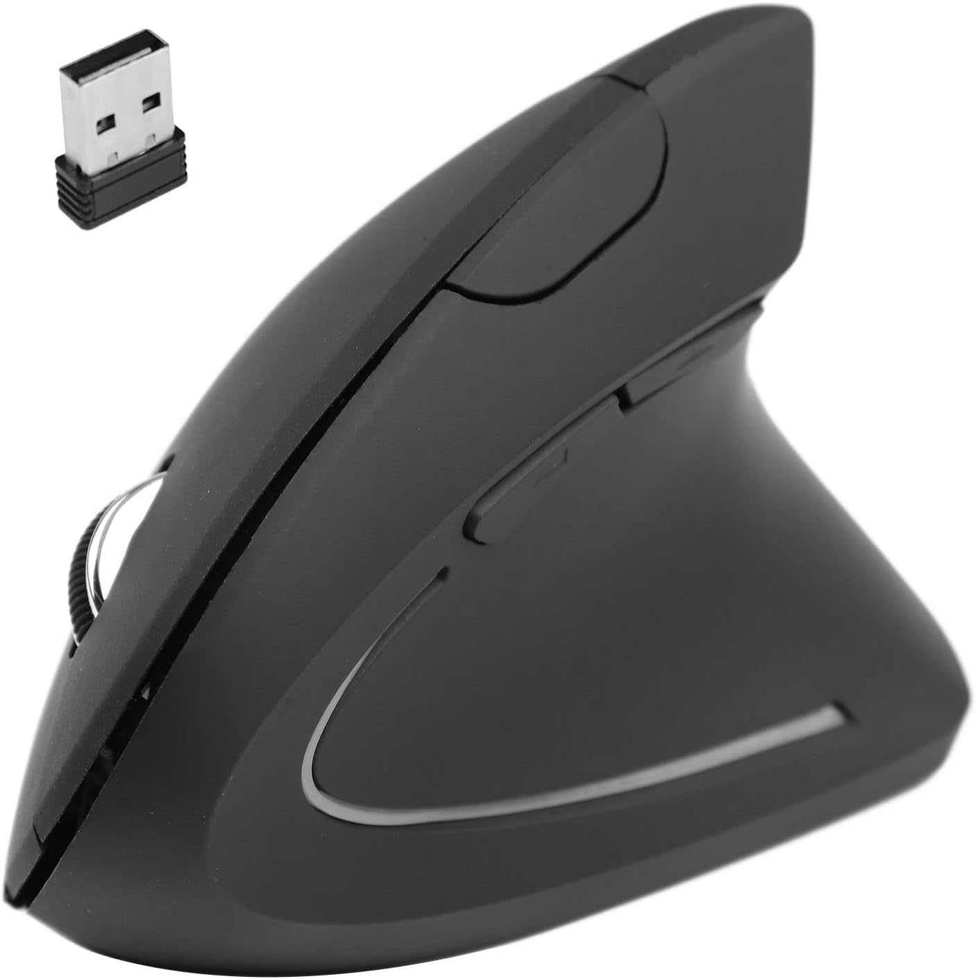 KOK-Vertical Wireless Mouse, 2.4G Adjustable DPI Optical Mice with ...