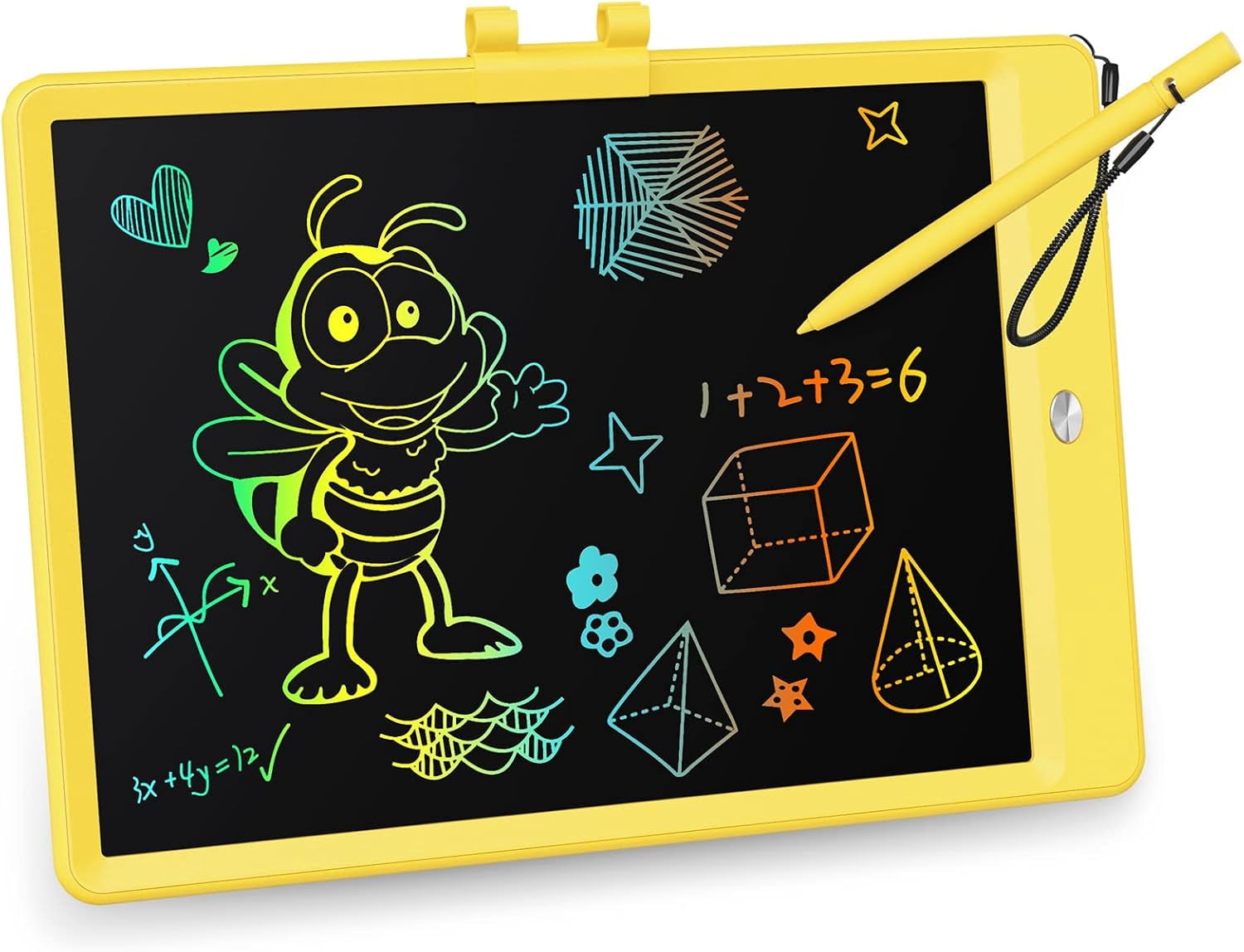 KOKODI LCD Writing Tablet, 10 Inch Colorful Toddler Doodle Board ...