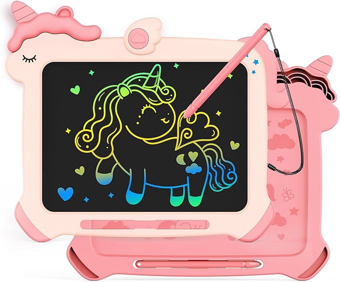KOKODI LCD Writing Tablet, Unicorn Toys for Girls 3 4 5 6 7 8 Years Old ...