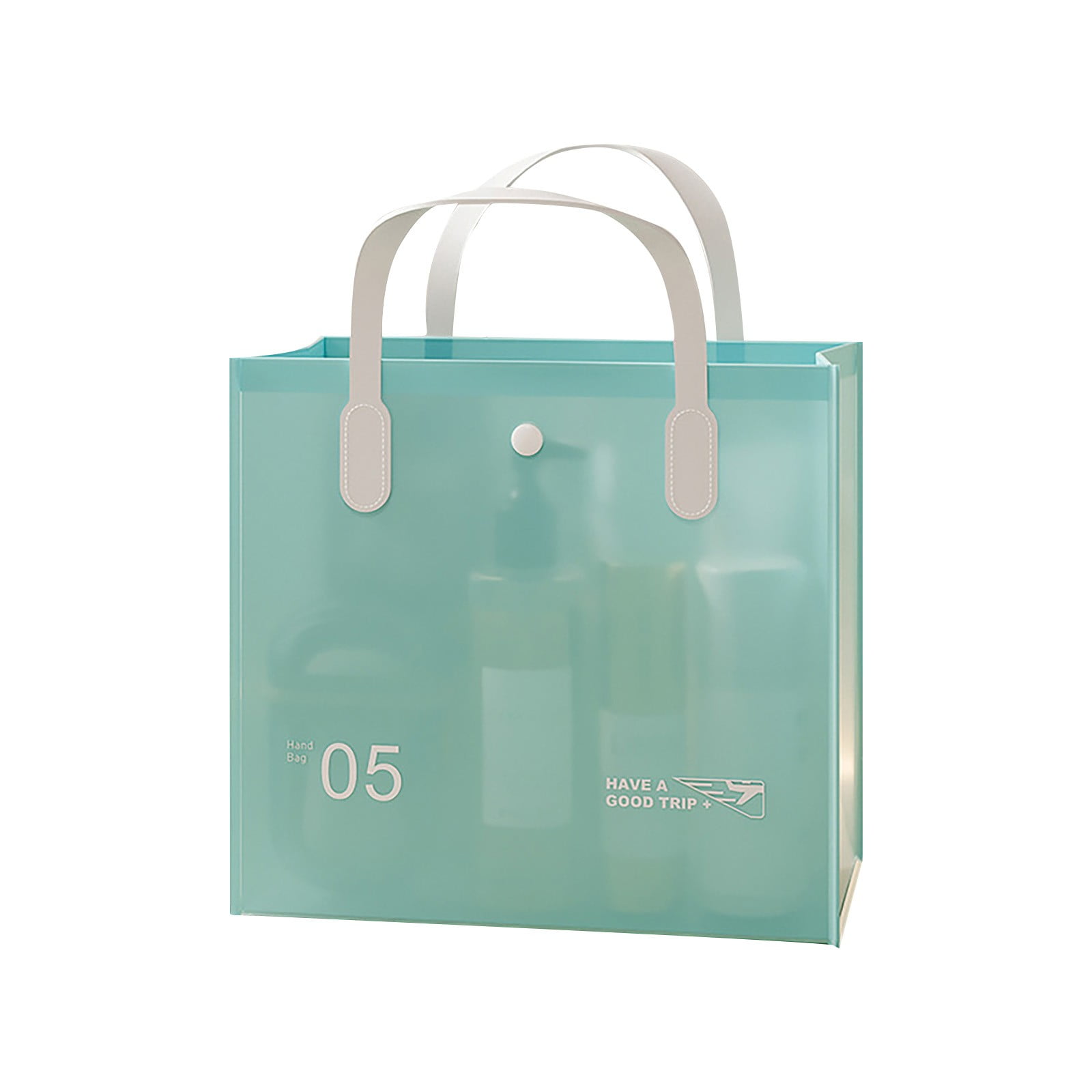 KOKOI Clear Beach Tote Bag Transparent PVC Beach Bag Women's Large Tote ...