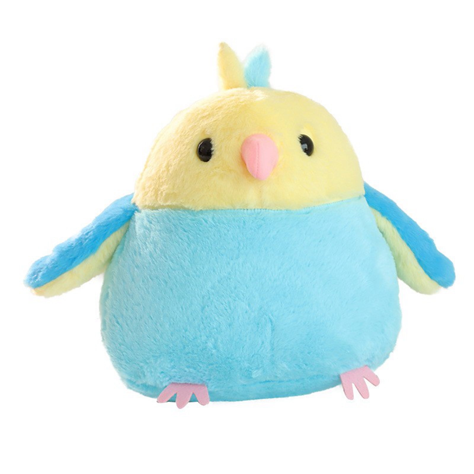 KOKOI Soft and Downy Cockatiel Stuffed Toy Doll, Bird Stuffed Animal ...