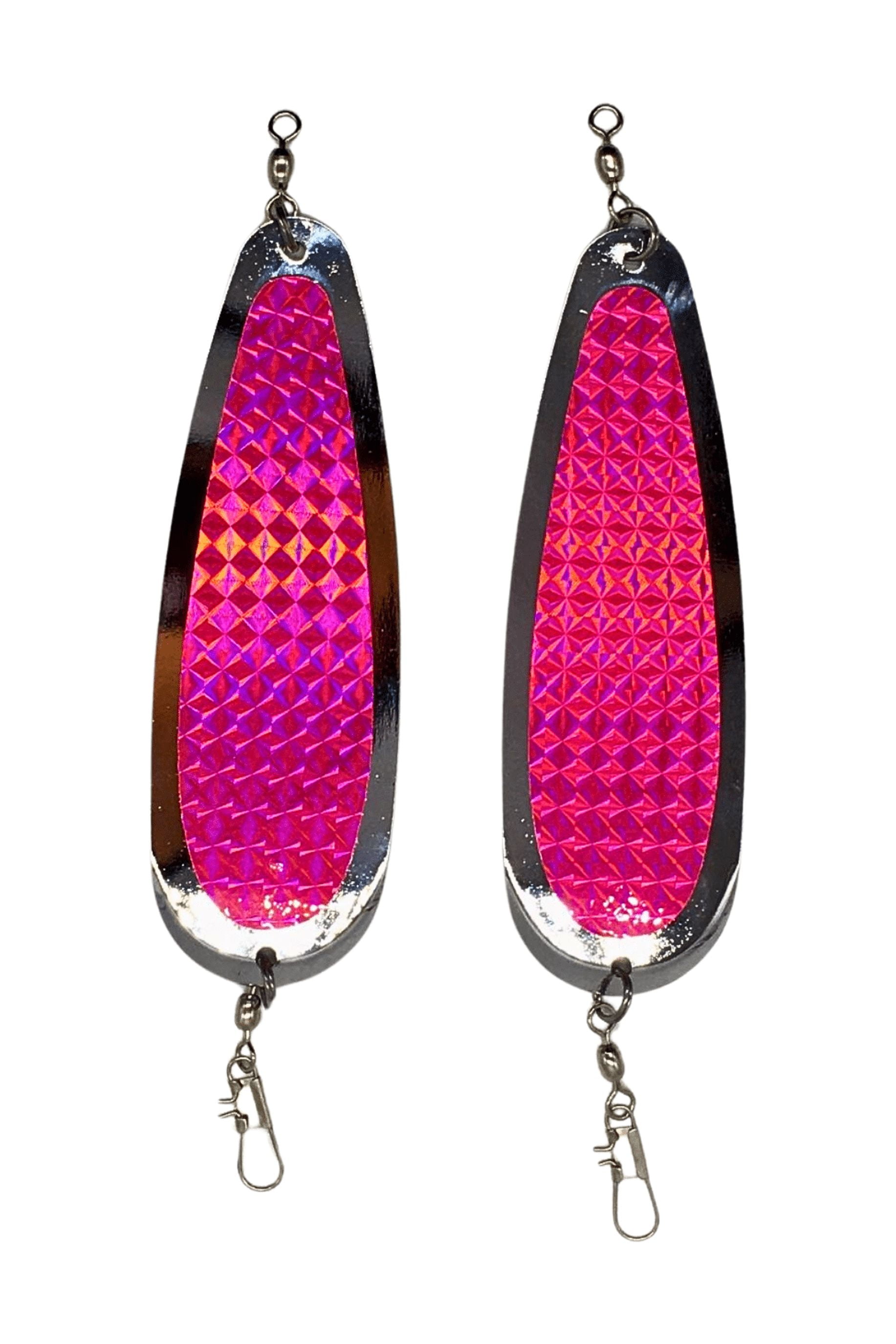 KOKOPROS (2 PK) Kokanee Salmon Finished Teardrop Fishing Flashers 5 ½ ...