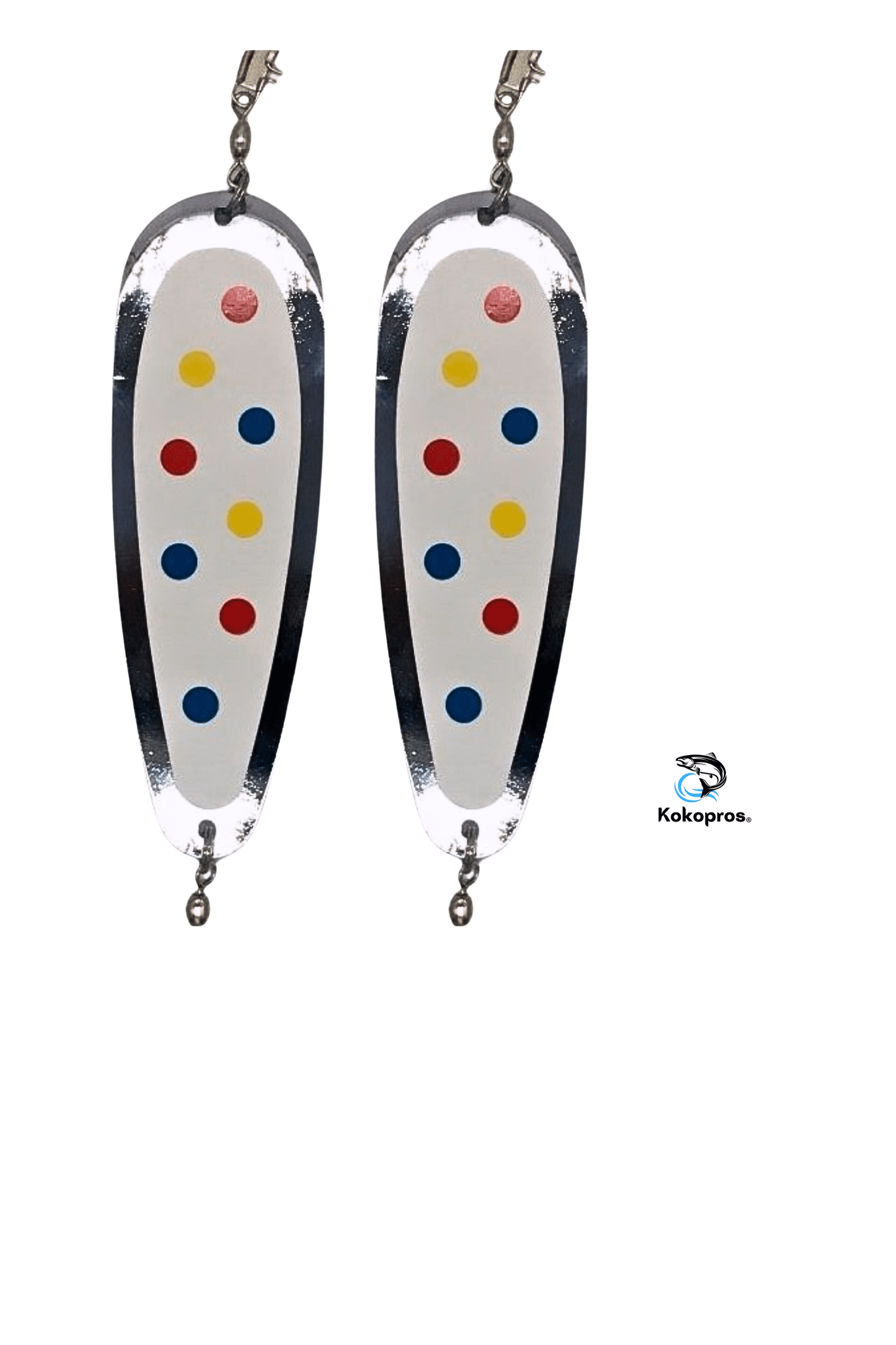 KOKOPROS- Finished Kokanee Salmon Teardrop Fishing Dodger, 5-1/2 ...