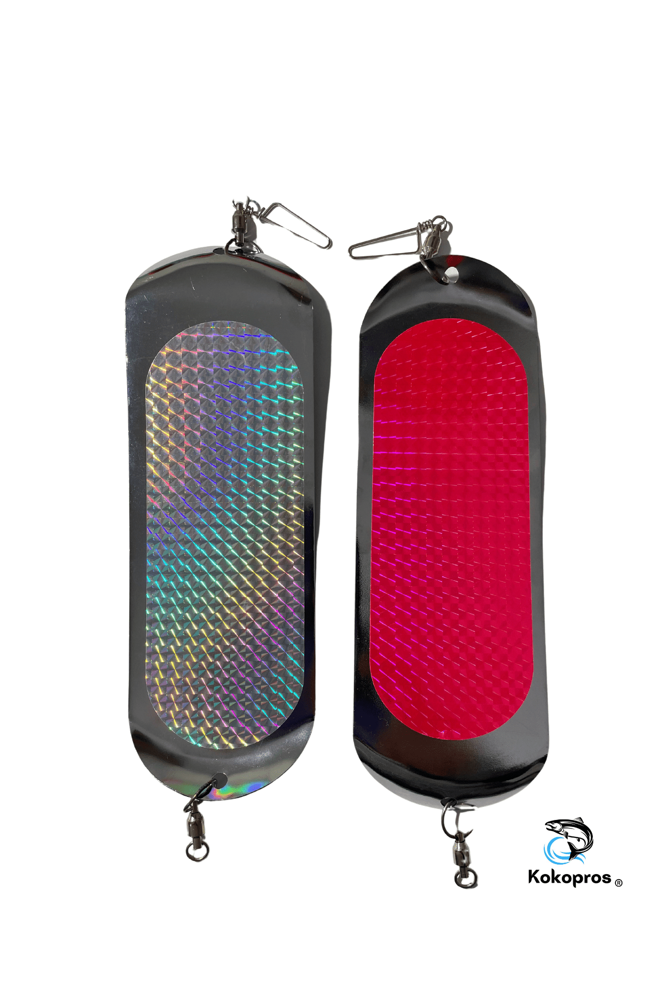 KOKOPROS® Pink and Silver Fishing Dodger, 2 PK - Walmart.com