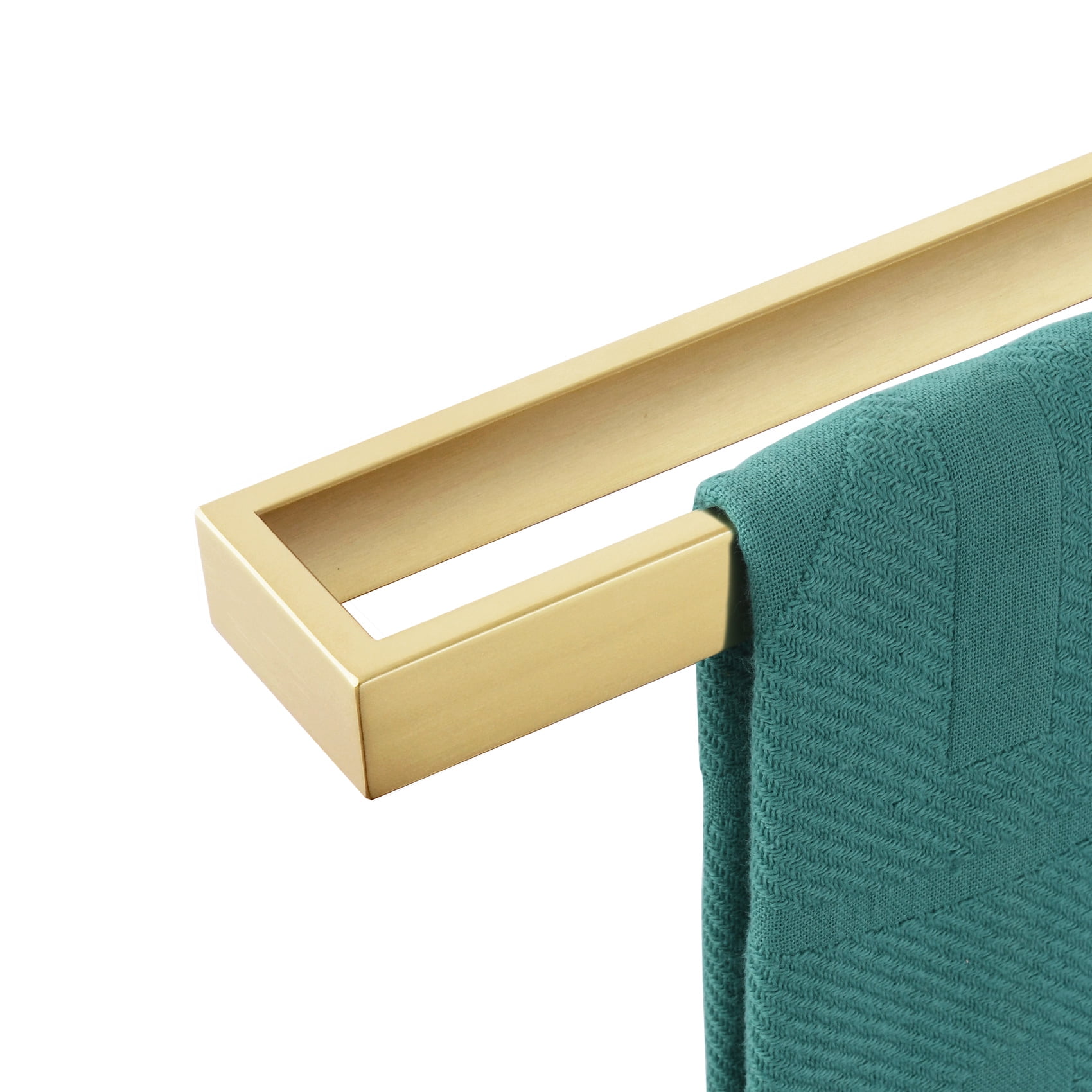 KOKOSIRI Towel Bar Brushed Gold Bath Towel Holder 20 Inch Kitchen Towel ...