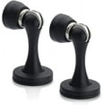 KOLAKO Door Stopper, Magnetic Door Stops, Brushed Satin Nickel, 2 Pack ...