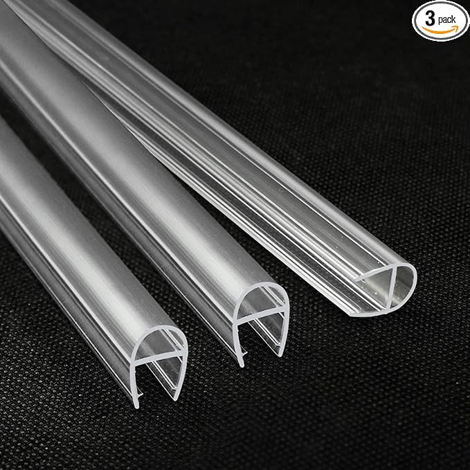 KOLAKO Shower Door Seal, 3 Pack x 39Inch Glass Shower Door Sweep for 3 ...