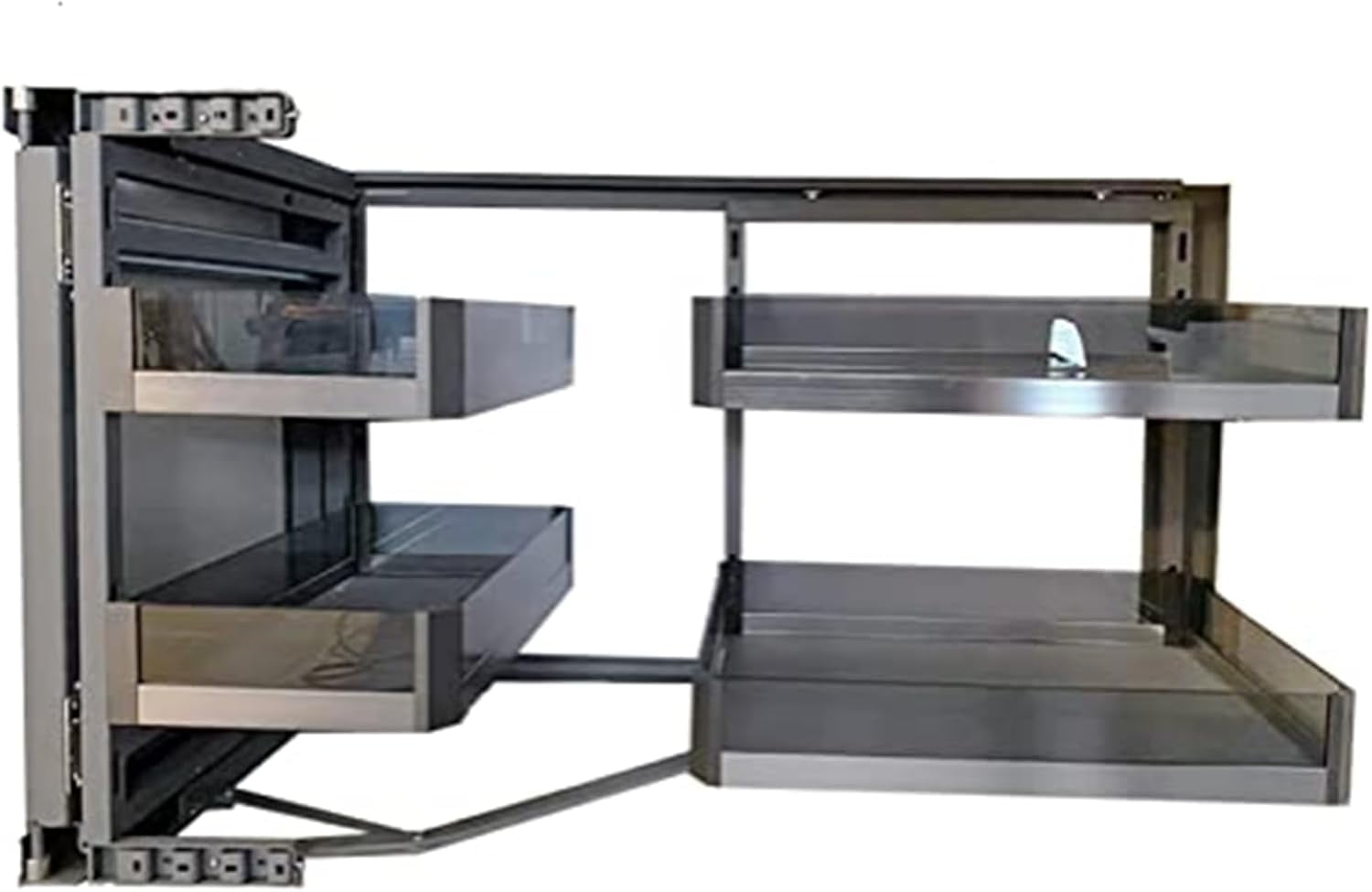 KOLHGNSE Blind Corner Cabinet Pull Out Organizer, Kitchen Corner ...