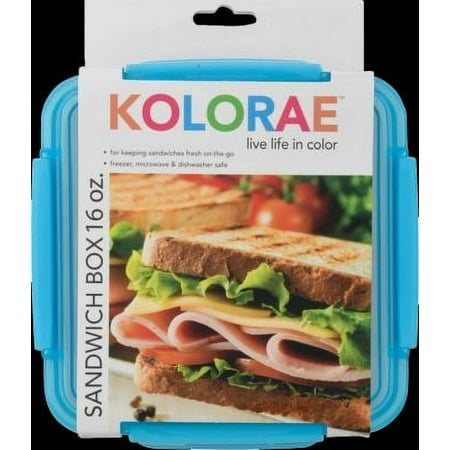 KOLORAE SANDWICH BOX - ASSORTE - Walmart.com