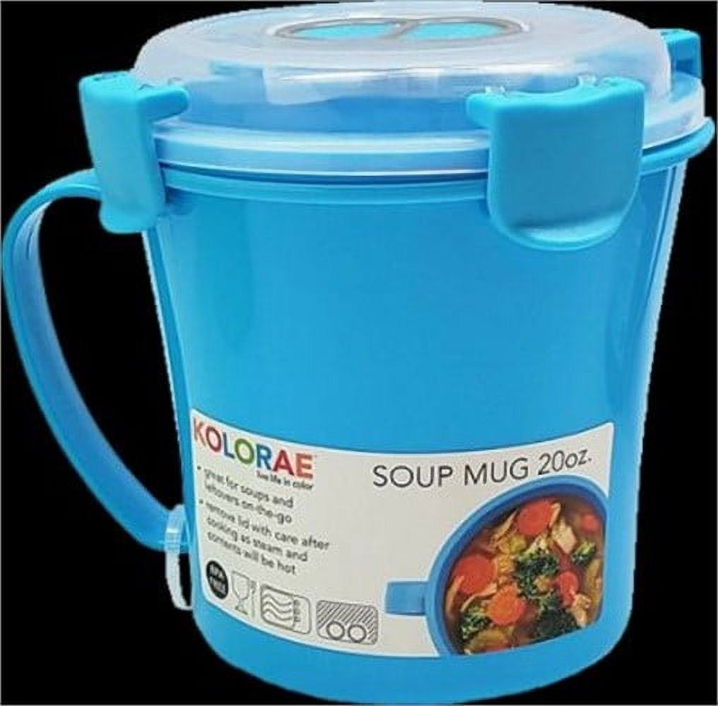 KOLORAE SOUP MUG 20OZ ASSORTED - Walmart.com