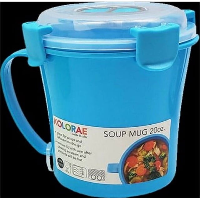 KOLORAE SOUP MUG 20OZ ASSORTED - Walmart Business Supplies
