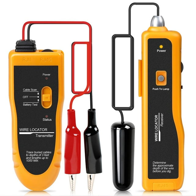 KOLSOL F02 Underground Cable Wire Locator Tracker Lan With Earphone ...