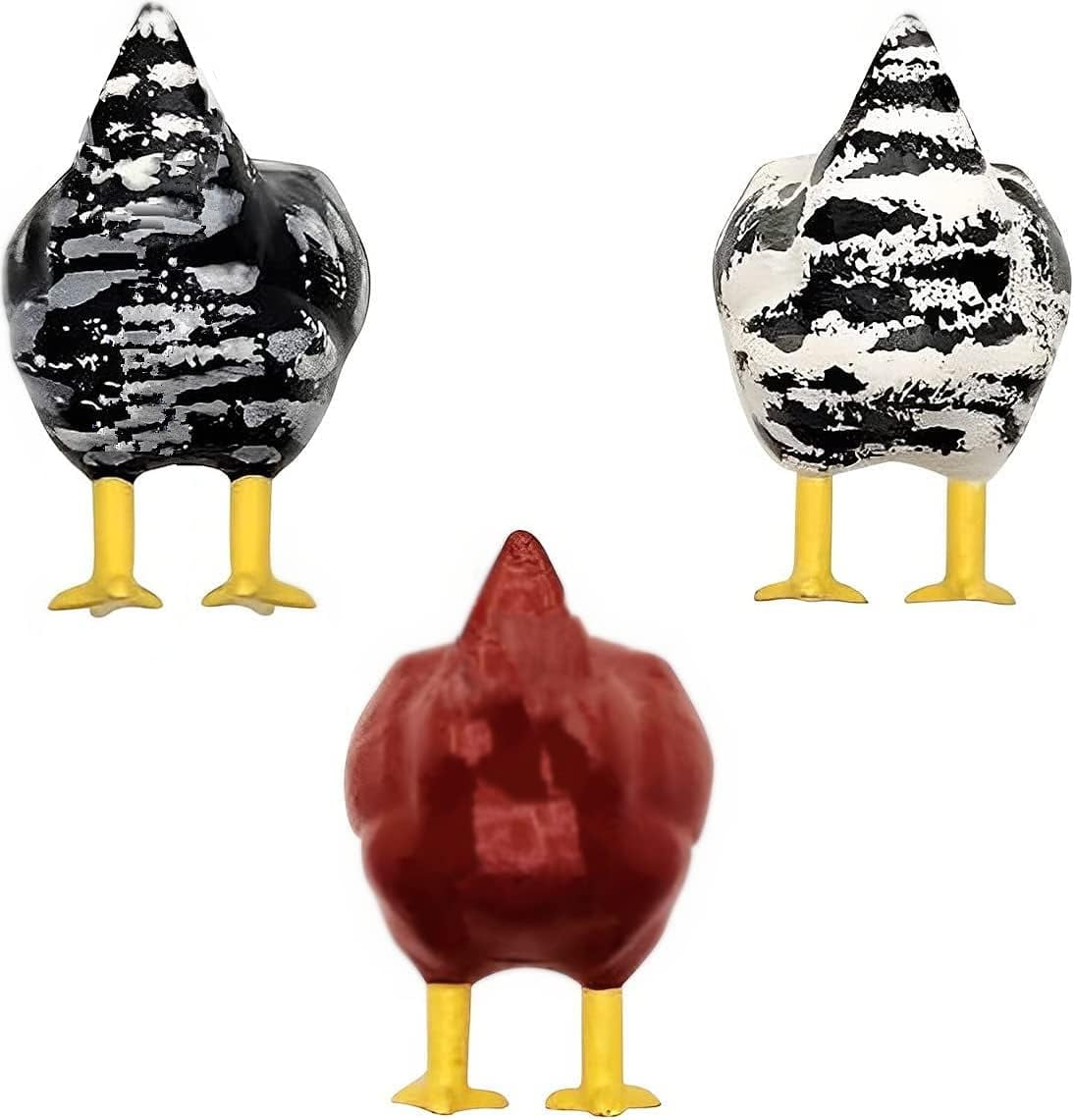 KOMI 3 Pcs Chicken Butt Magnets Fun Animal Butt Fridge Magnets ...