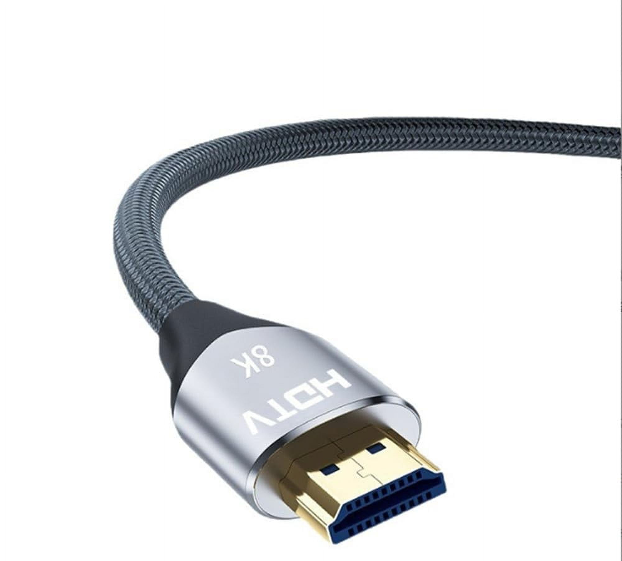 KOMI 8K HDMI Cable 2.1,(7680x4320P,8K/60Hz,4K/120Hz,2K/144Hz,1080P ...