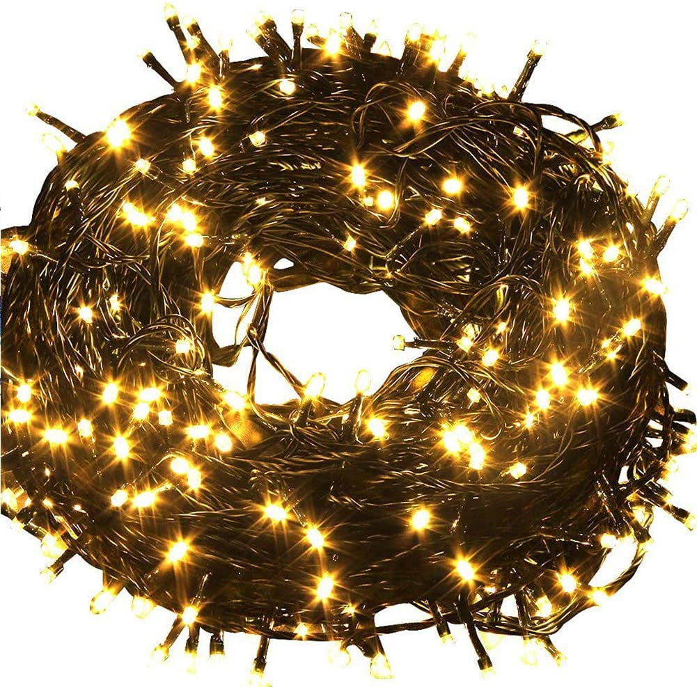 KOMI Christmas Lights Black Fairy Lights 35 feet 100 LED String Lights ...