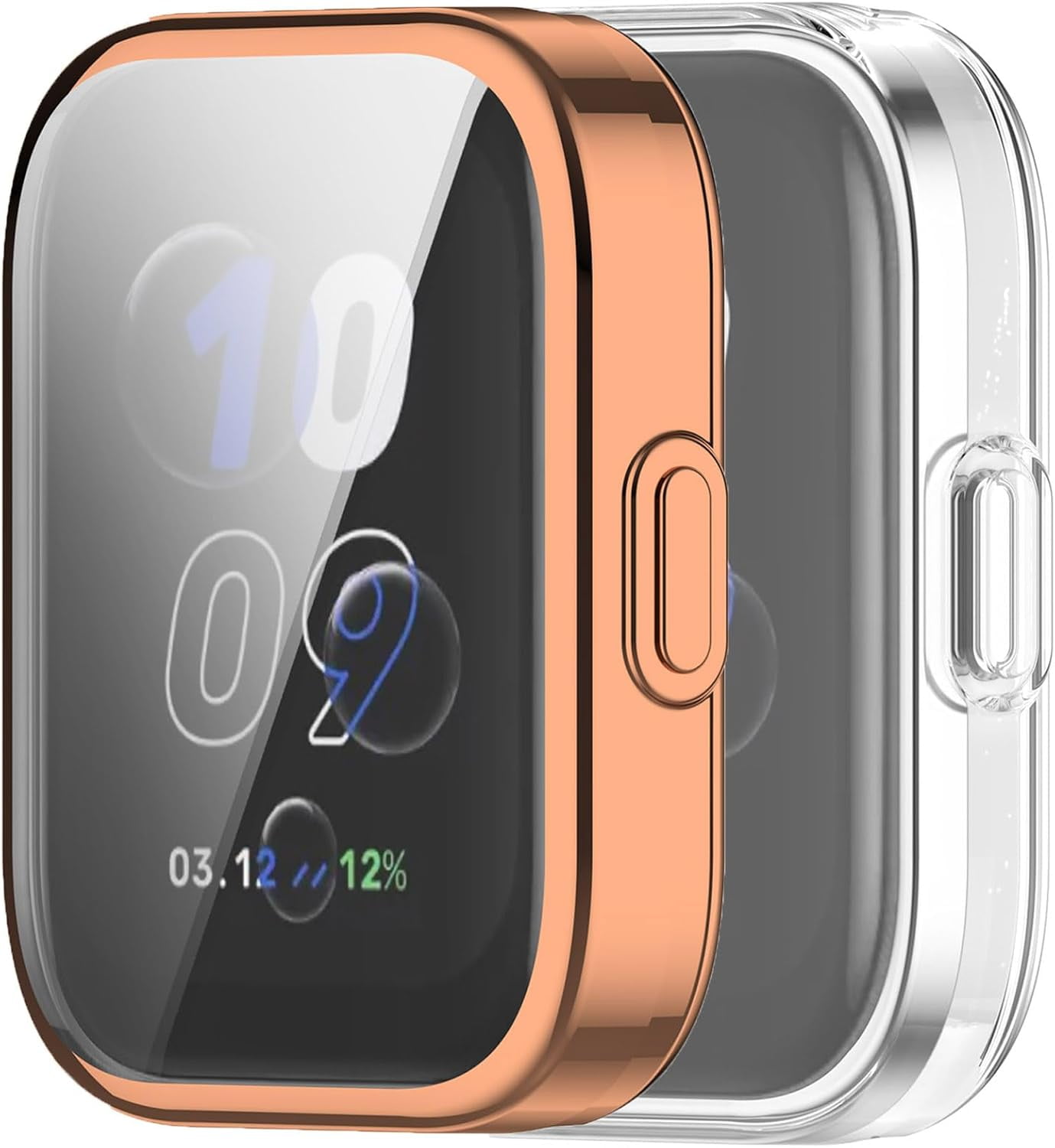 KOMI Compatible for Amazfit Bip 5 Unity Protector Case, Soft TPU Bumper ...