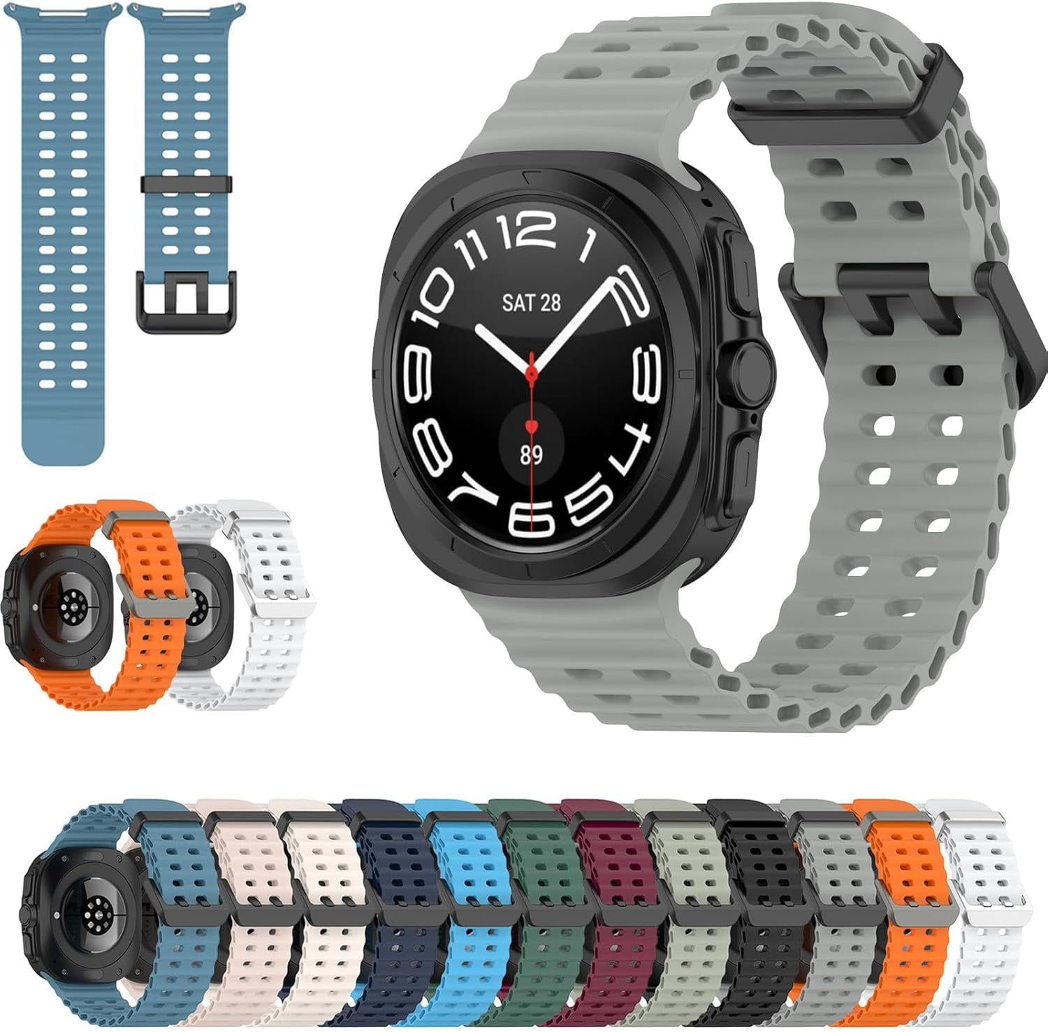 KOMI Compatible with Samsung Galaxy Watch 7 Ultra 47mm Band (2025 ...