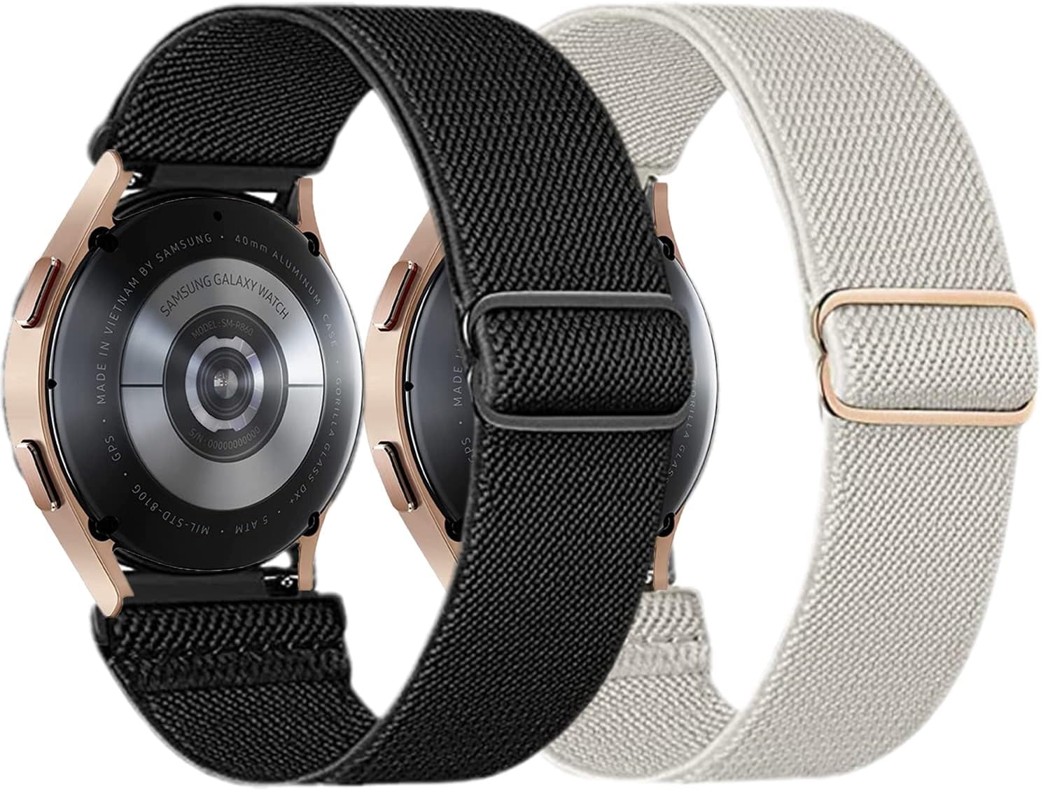 KOMI Elastic Bands for Galaxy Watch 6/4 Classic Bands 47mm 46mm 43mm ...