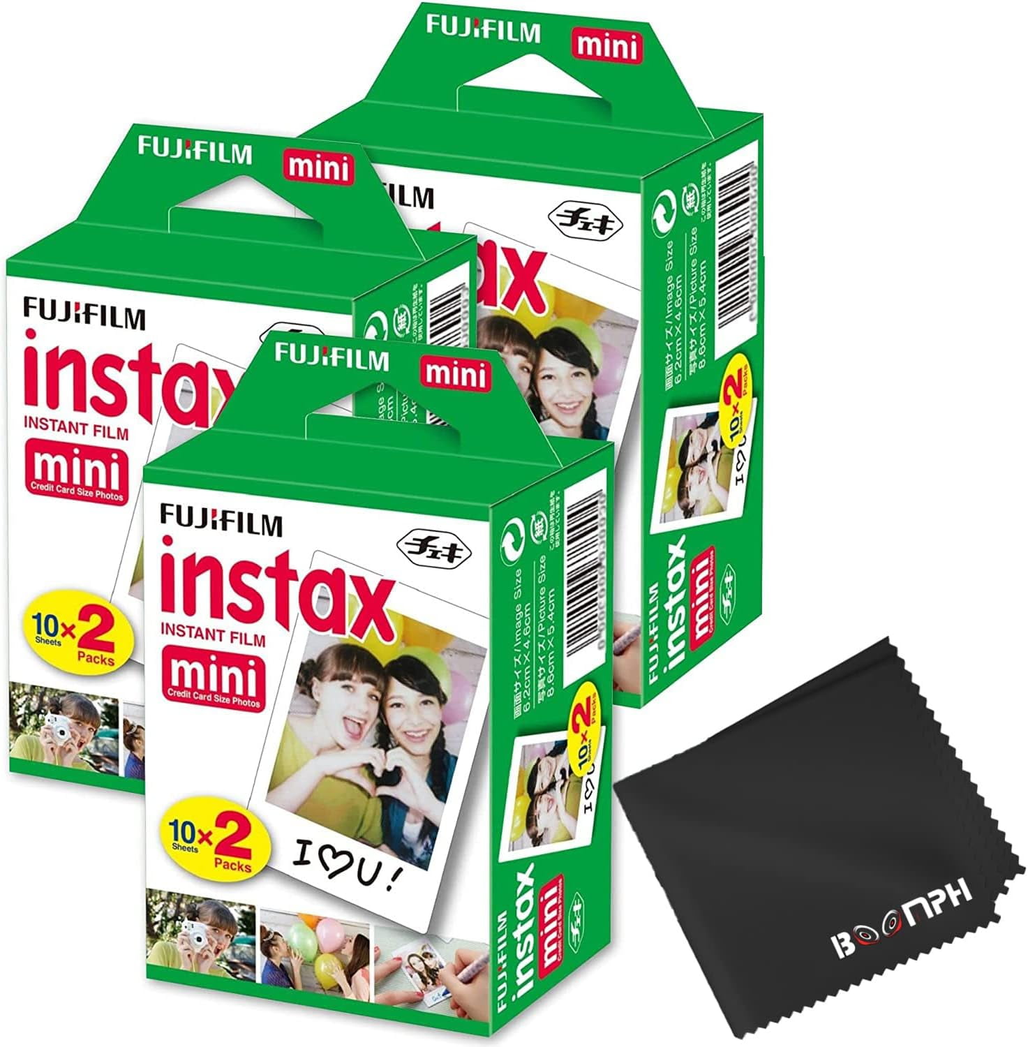KOMI Fujifilm instax mini Instant Camera Film Polaroid paper One time ...