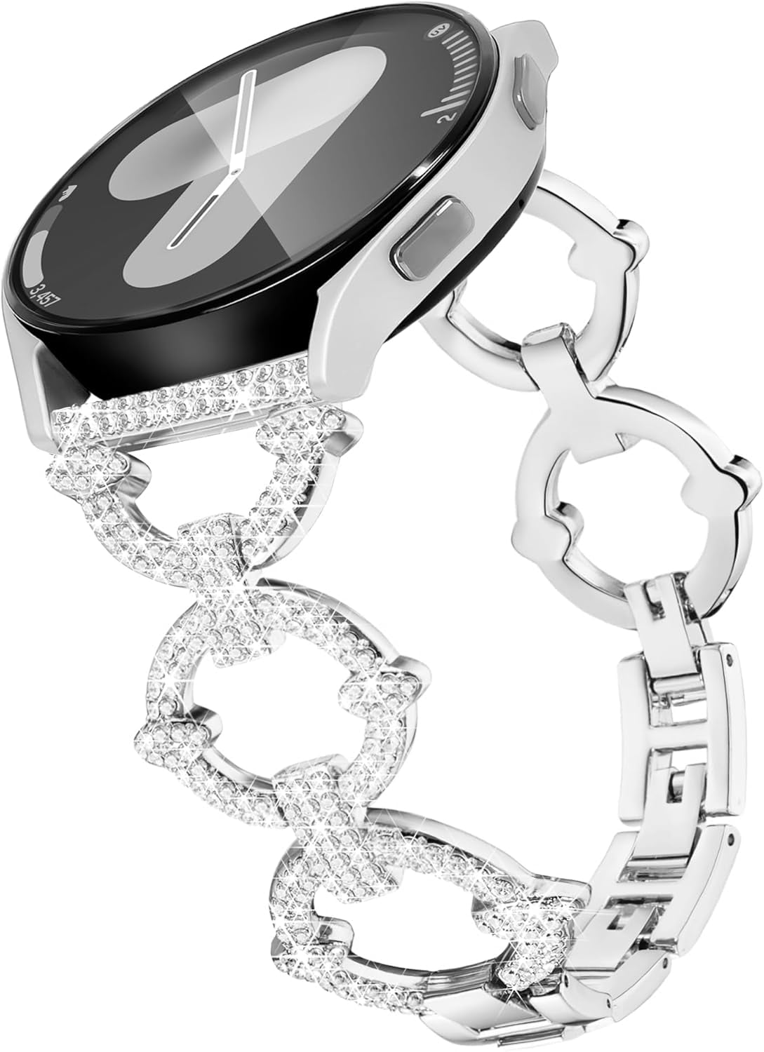 KOMI Galaxy Watch 7 6 5 4 band Bling 20mm Watch Band for Samsung Galaxy ...