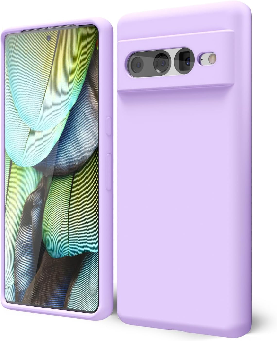 KOMI for Google Pixel 7 Pro Phone Case Liquid Silicone, Cute Thin Slim ...
