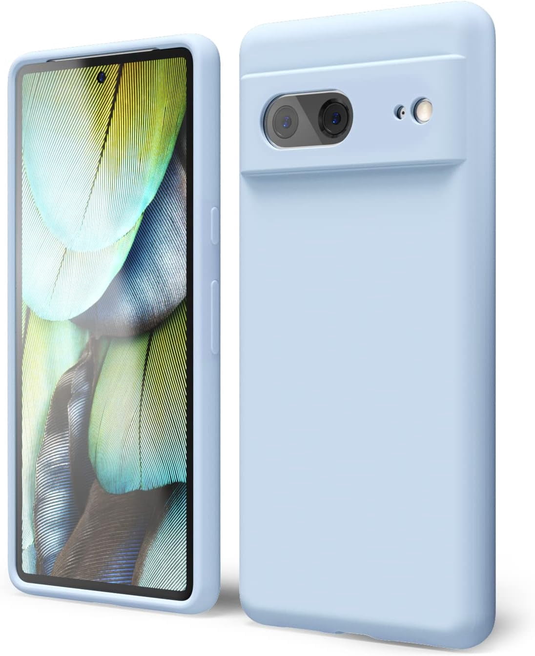 KOMI for Google Pixel 7A Phone Case Liquid Silicone, Cute Thin Slim ...