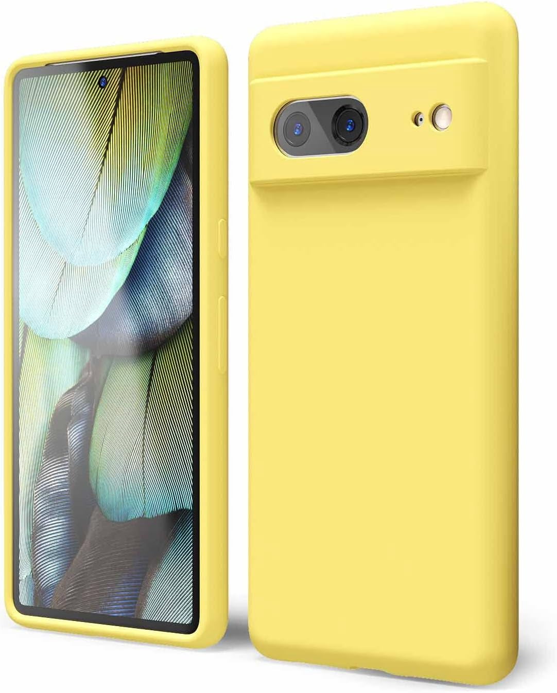 KOMI for Google Pixel 7A Phone Case Liquid Silicone, Cute Thin Slim ...
