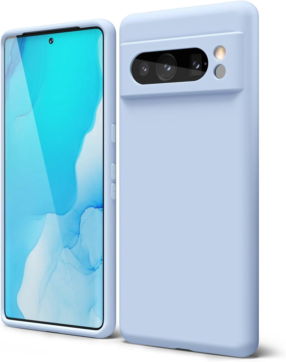 KOMI for Google Pixel 8 Pro Case Liquid Silicone, Soft Rubber Gel ...