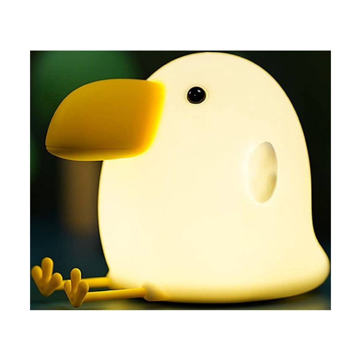 KOMI Kids Night Light, Cute Silicone Bird, Squishy LED Night Light for ...