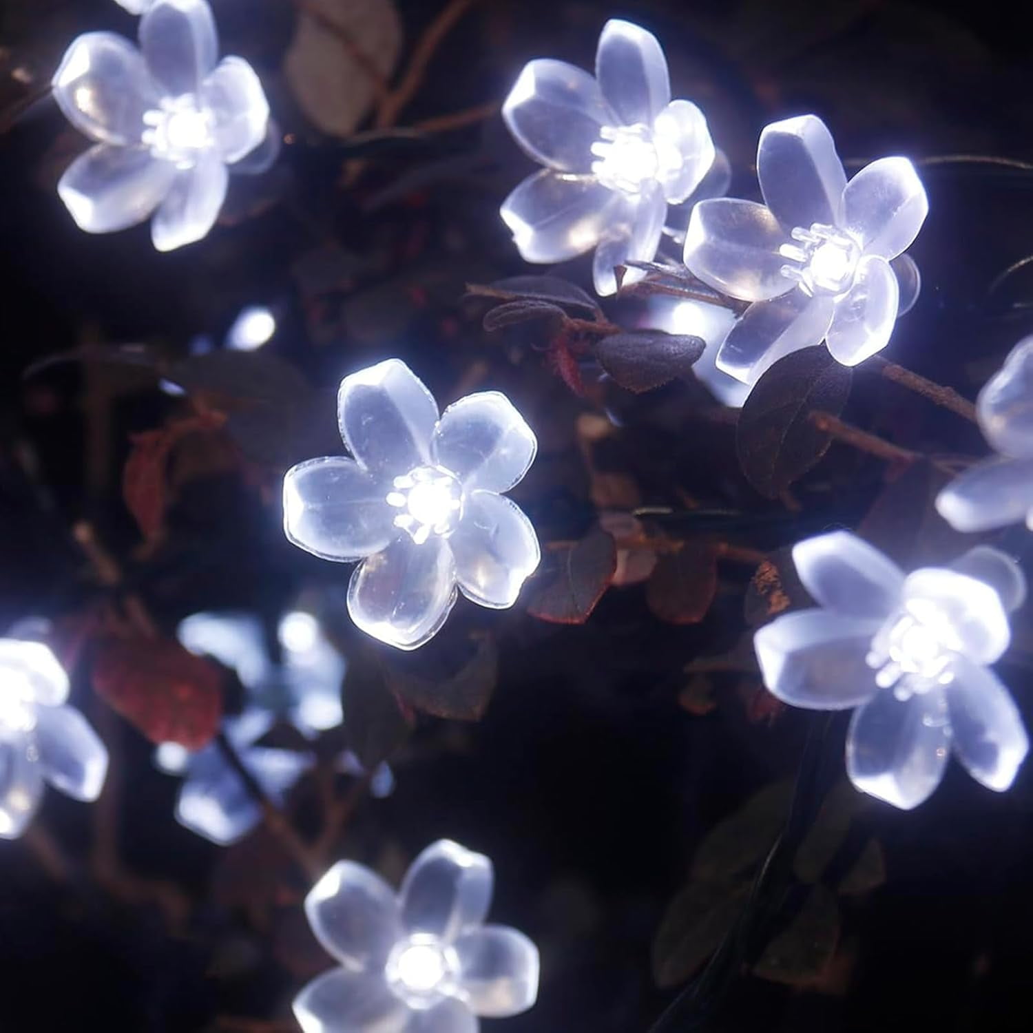 KOMI LED Lights for Bedroom Flower String Lights 33 Feets 100 LED ...