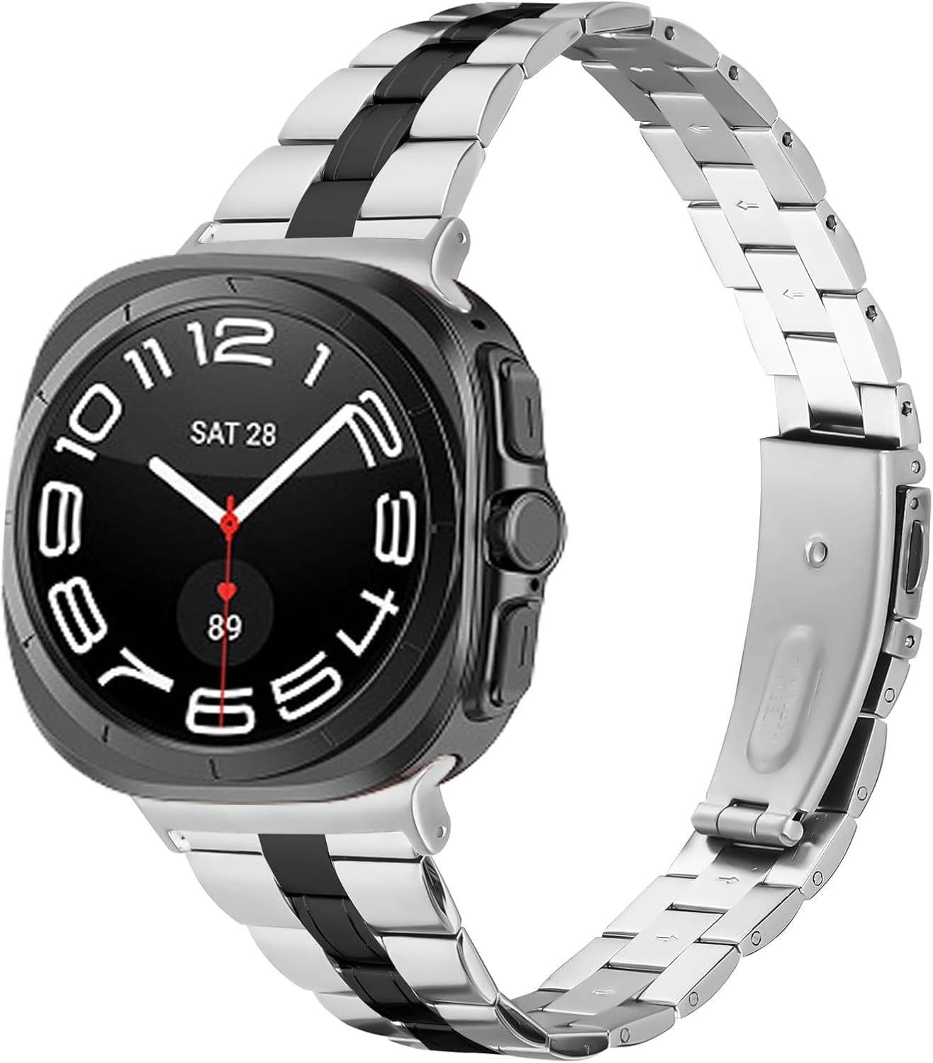 KOMI Metal Band Compatible with Samsung Galaxy Watch 7 Ultra 47mm Band ...