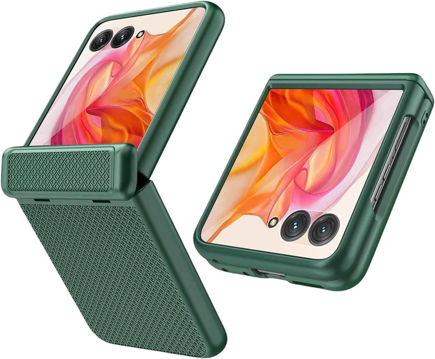 KOMI for Motorola razr+ 2024 case with Hinge Protection,Built-in ...