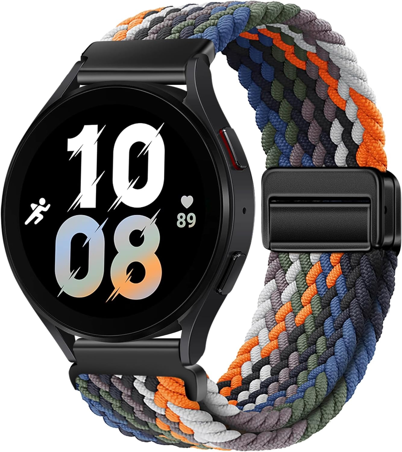 KOMI Nylon magnetic strap compatible with Samsung Galaxy Watch 6/5/4/3 ...