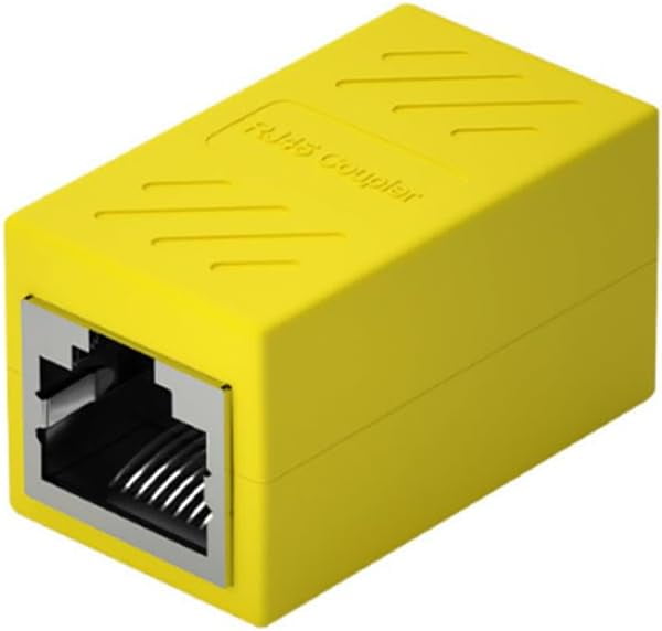 KOMI RJ45 Ethernet Splitter Adapter,Ethernet Cable Splitter,Through ...