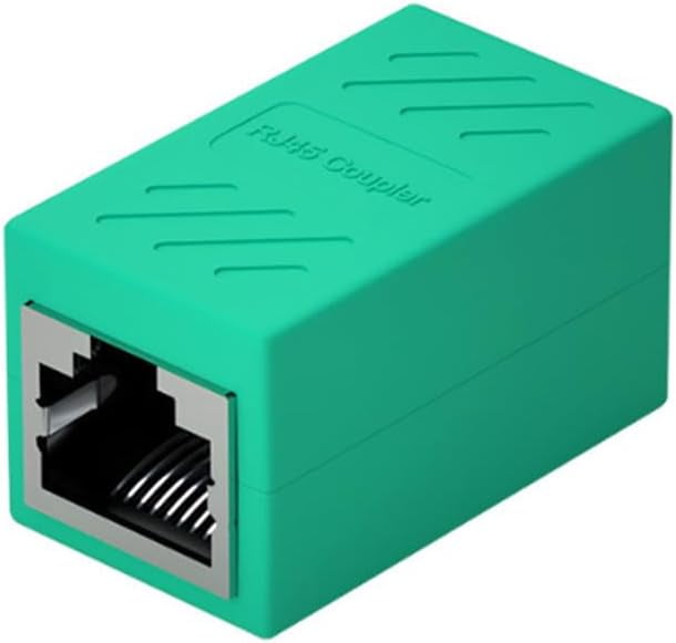 KOMI RJ45 Ethernet Splitter Adapter,Ethernet Cable Splitter,Through ...