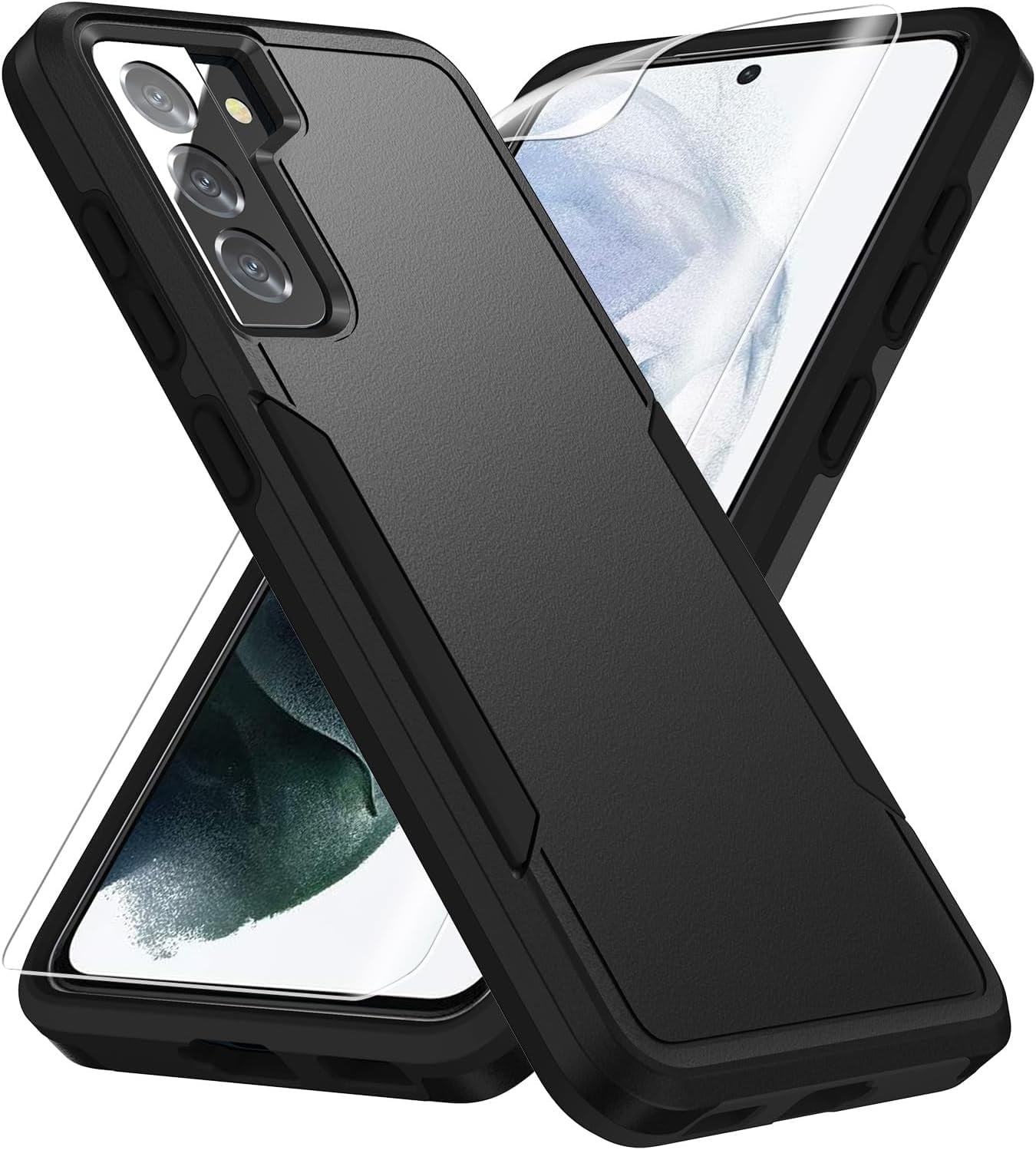 KOMI for Samsung Galaxy S21 Case, Galaxy S21 Case with HD Screen ...