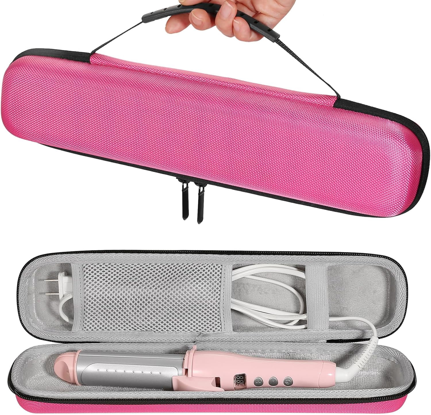 KOMI Travel Case for Hair Straightening Irons Curling Iron Travel ...