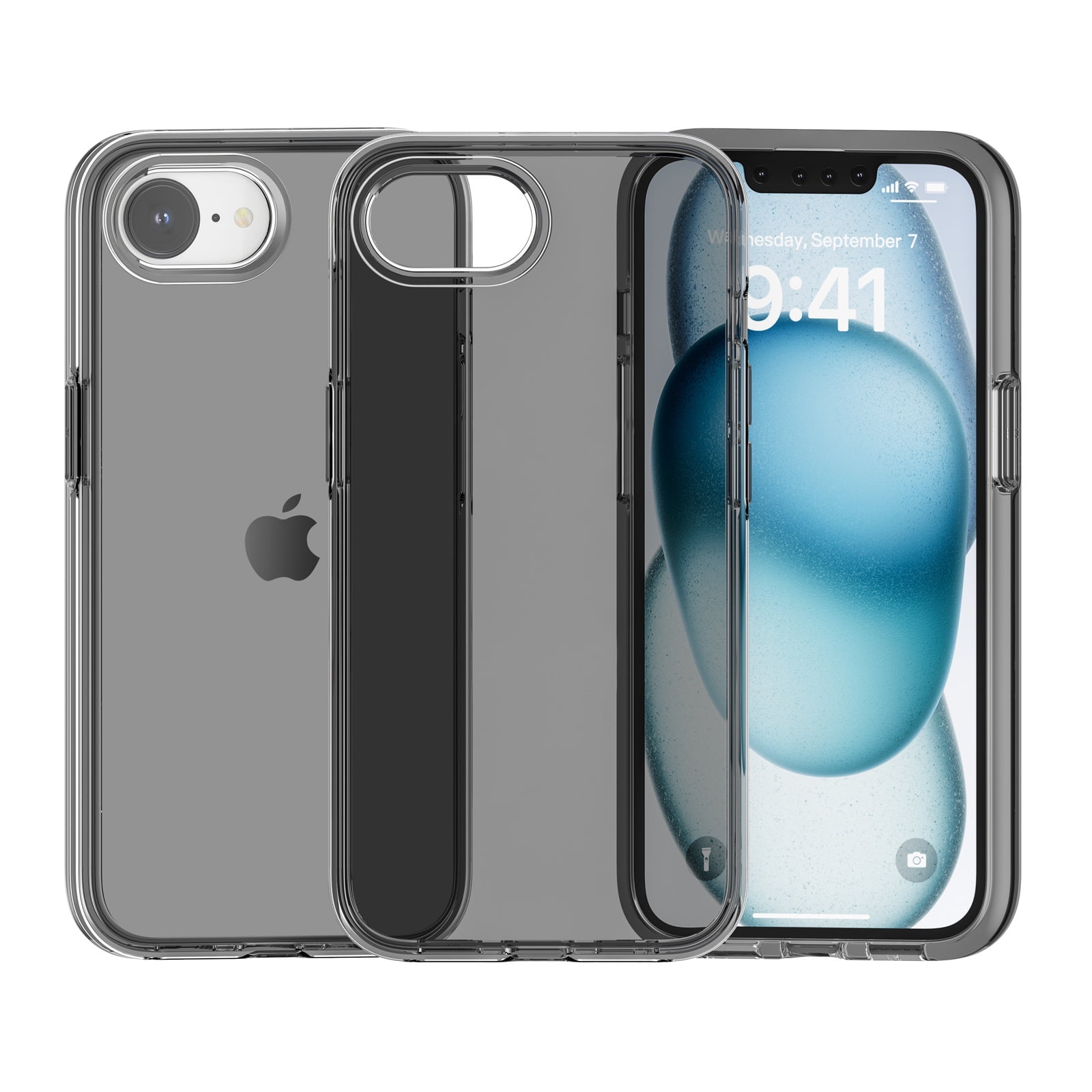KOMI for iPhone 16E Case Clear : for SE 4 2025 Anti Yellowing Rugged ...