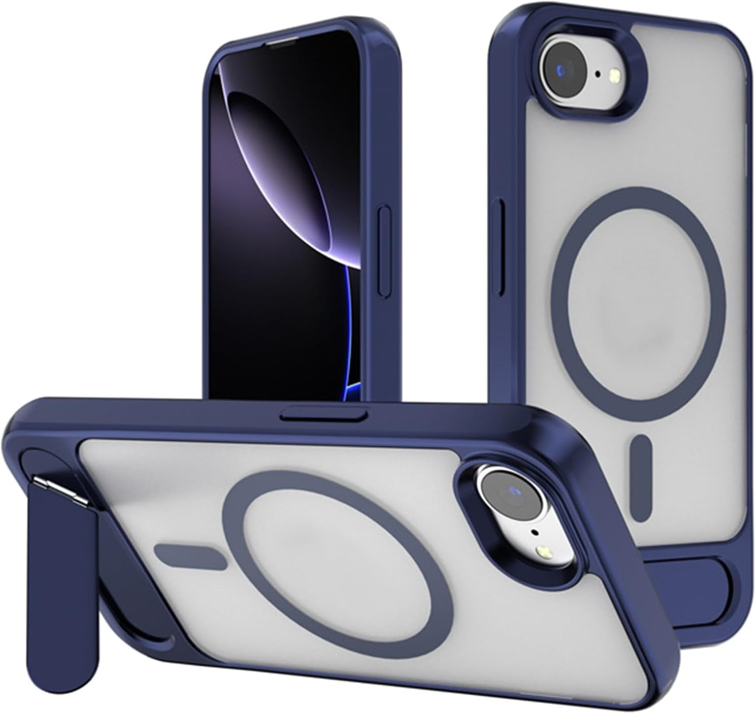 KOMI for iPhone 16e Case Magnetic with Stand, Compatible with MagSafe ...