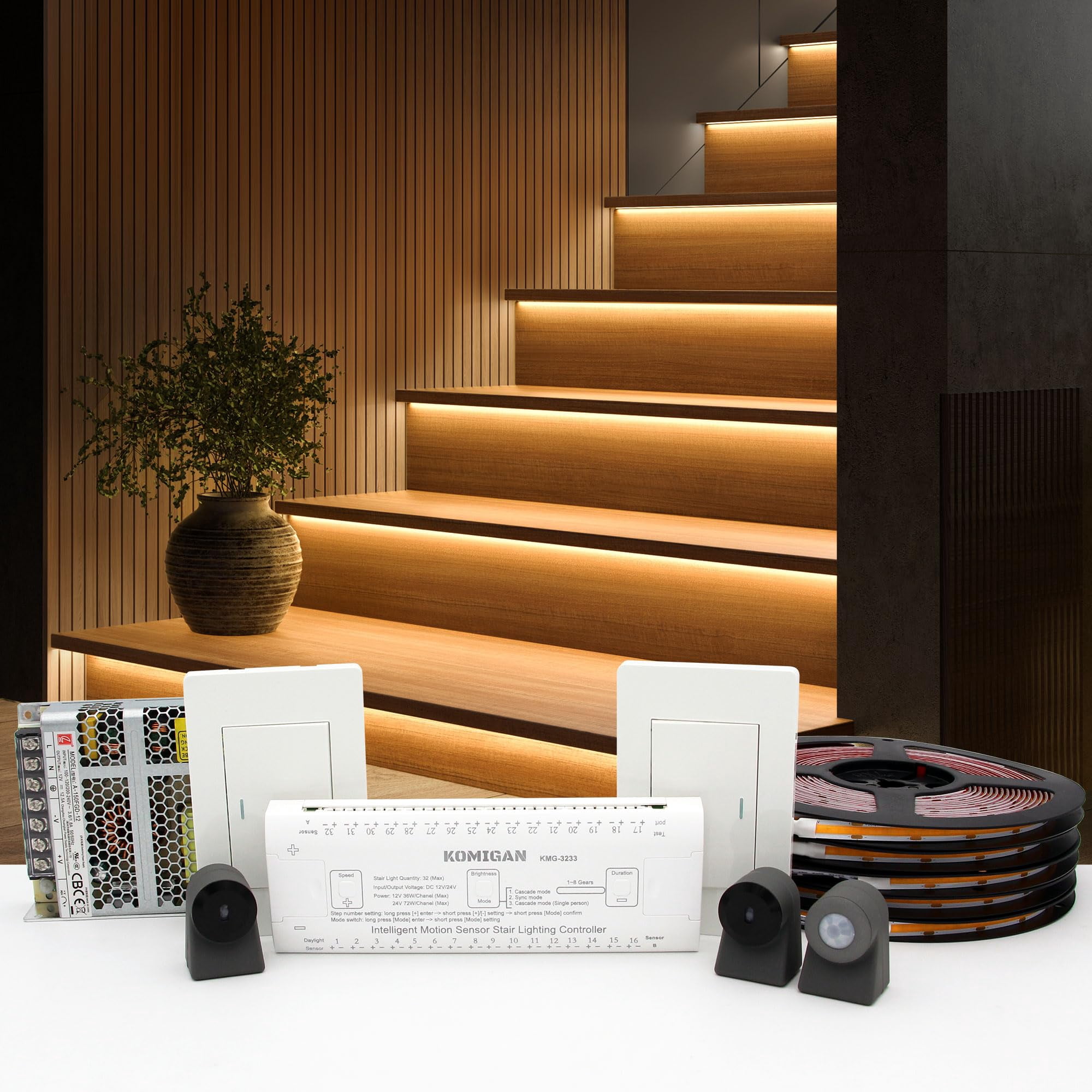 KOMIGAN Intelligent Motion Sensor Activated LED Botswana | Ubuy