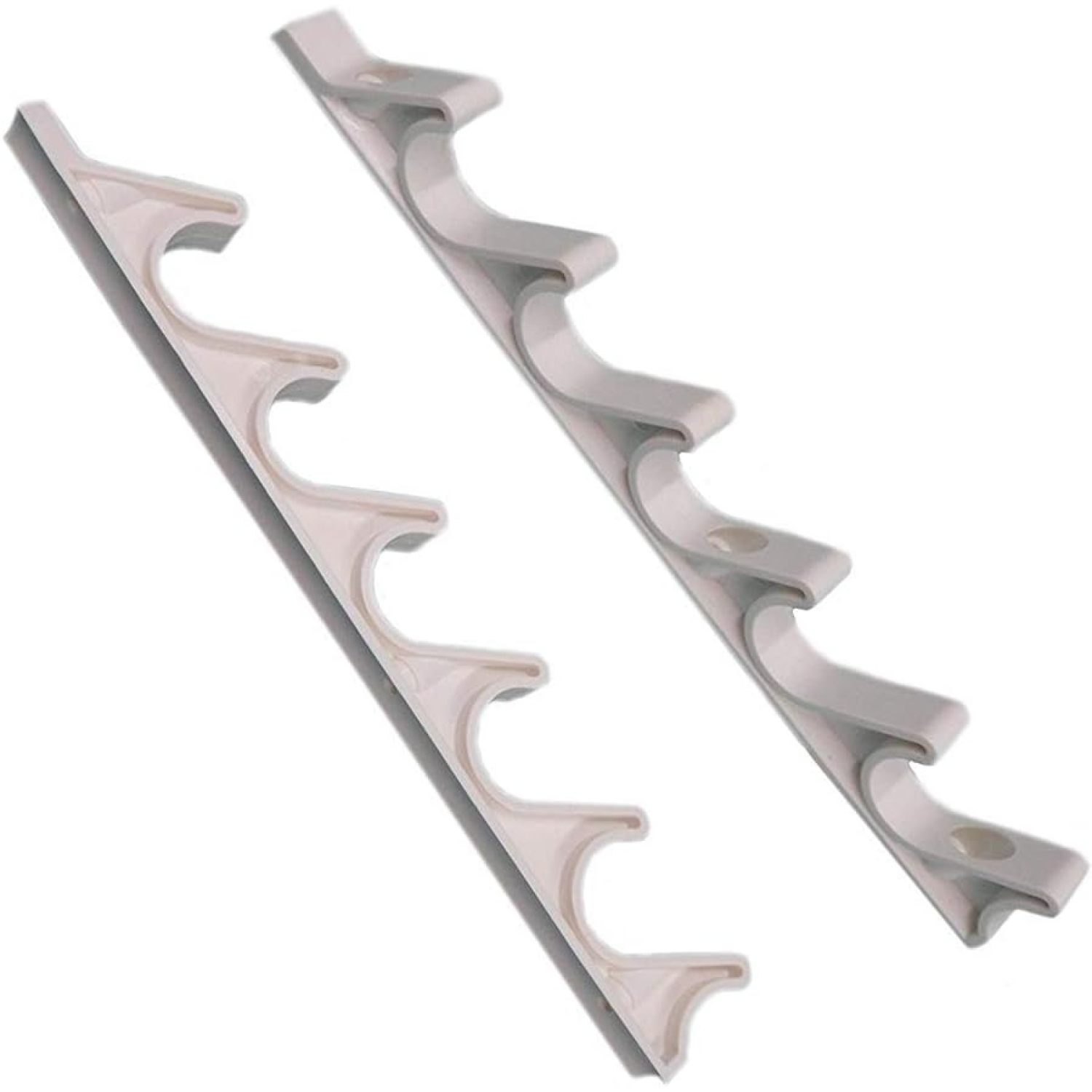 KOMORAX 10 pcs 6 Position Nylon White Adjustment Brackets for Patio ...