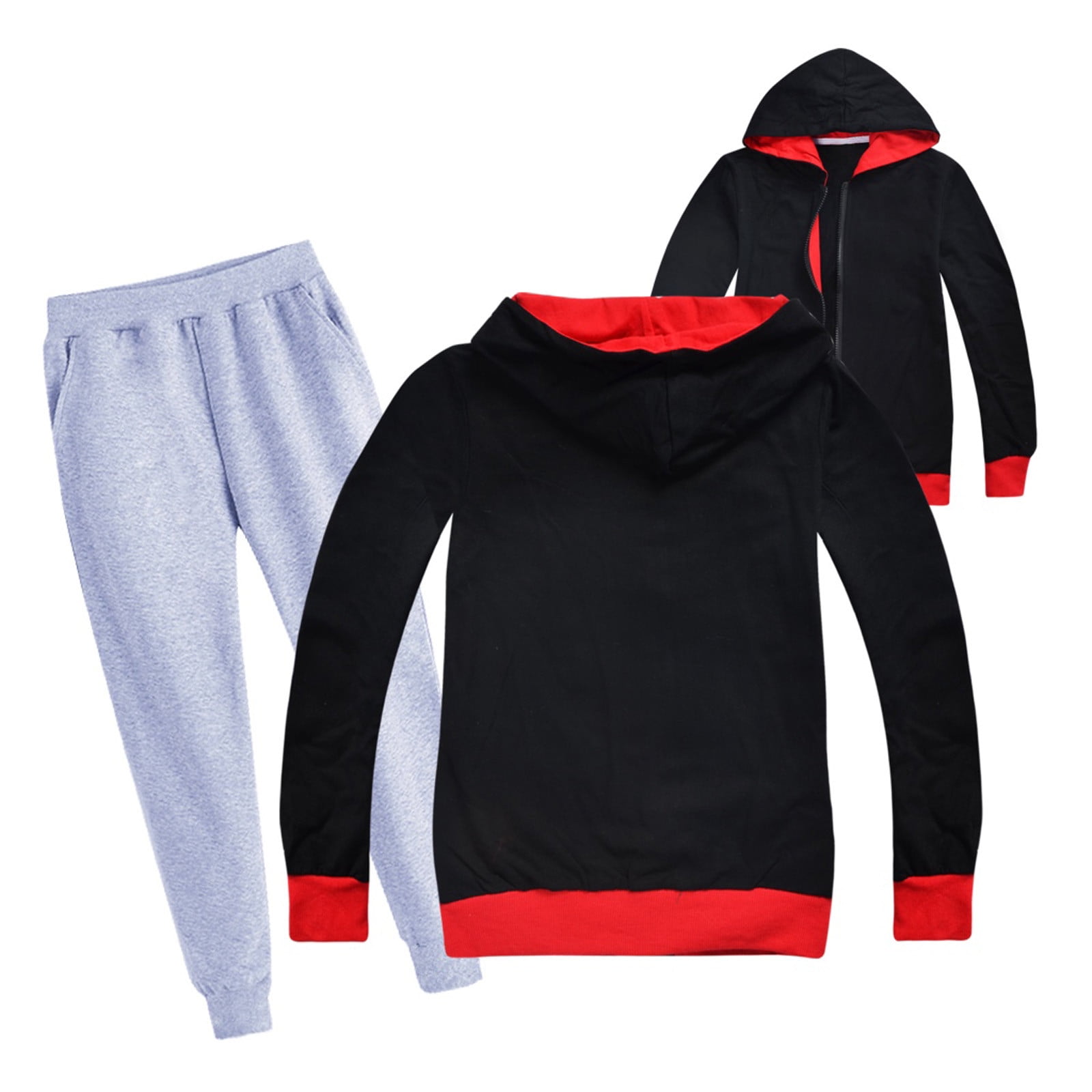 KONDYS Boys 2 Pieces Summer Outfits Child Long Sleeve Prints Warm ...