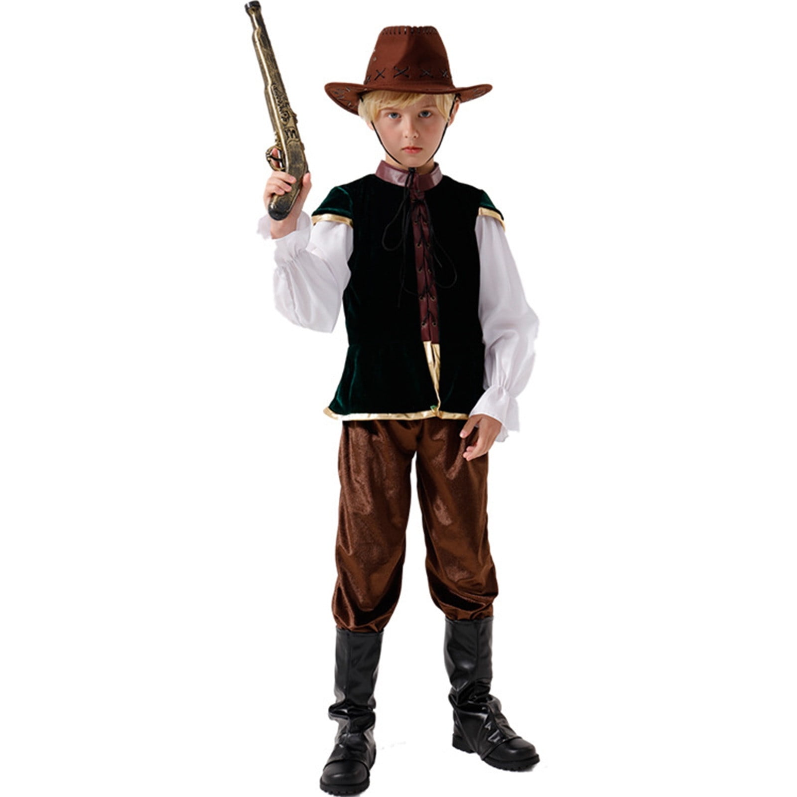 KONDYS Boys Medieval Shirts Pants Hat Shoes Outfit Squire Boys And ...