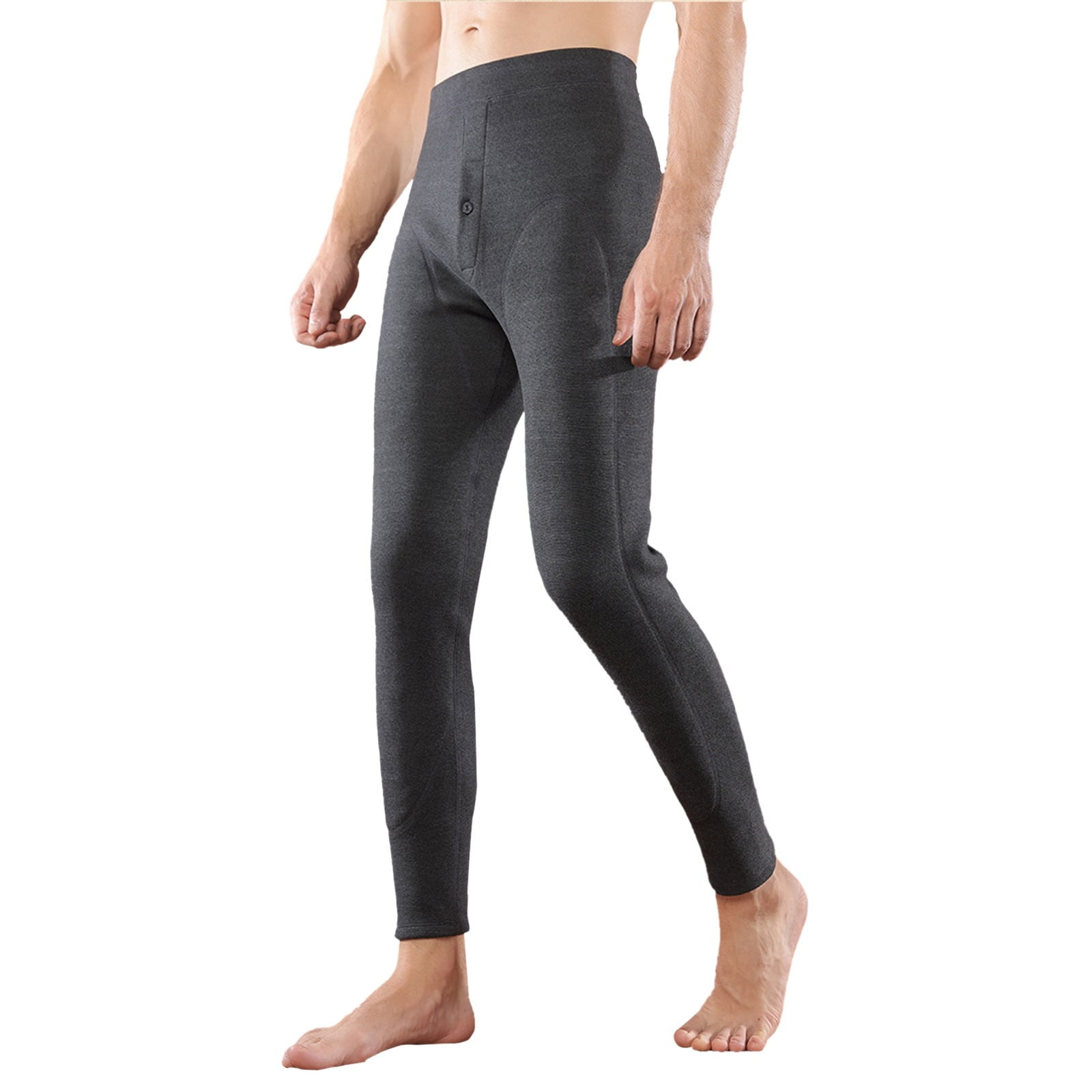 KONDYS Men Pants Thermal Pants Are Made Of Pure Wool With Knee Pads ...